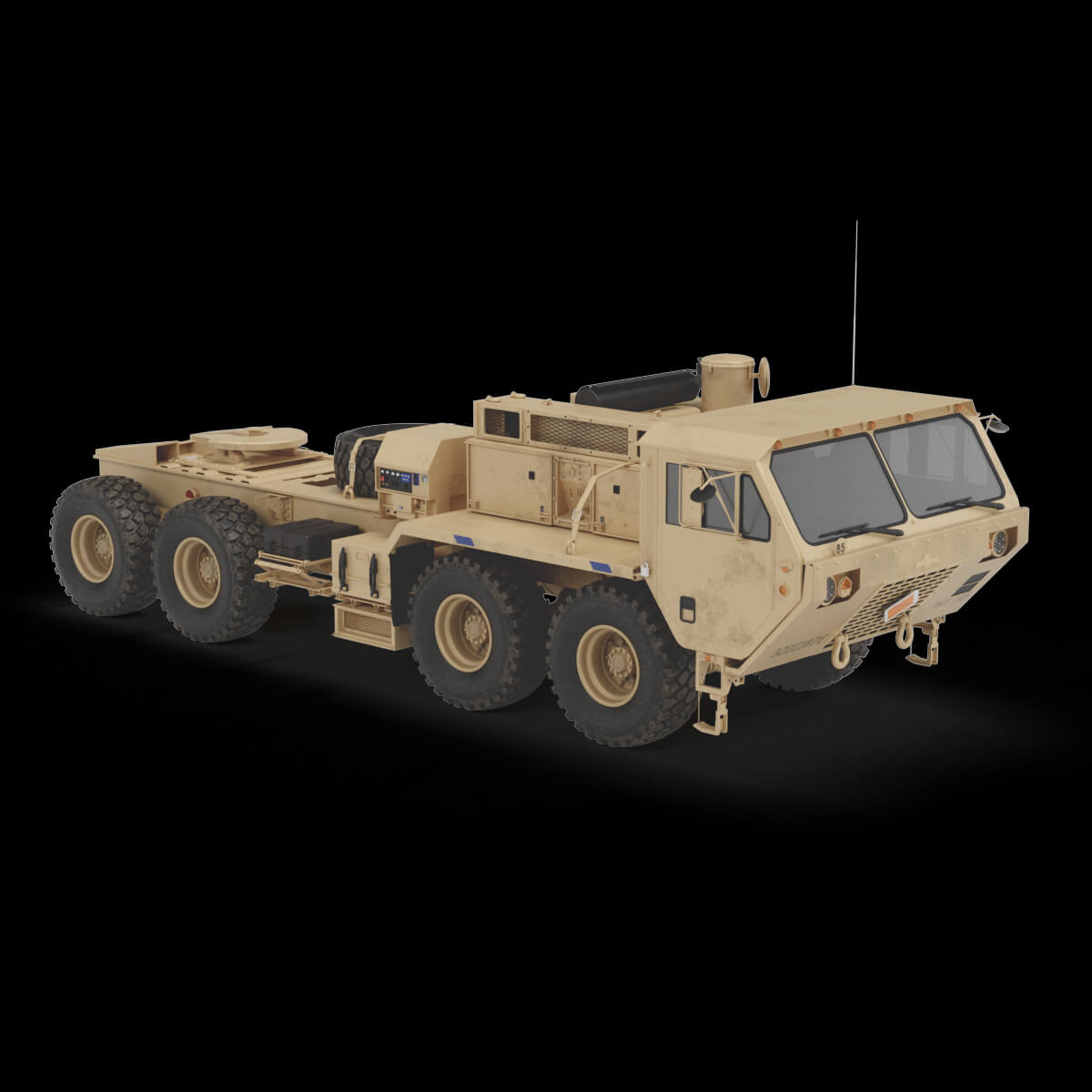 M983 Hemtt Patriot Tractor Truck - 3D Model by 3dxin