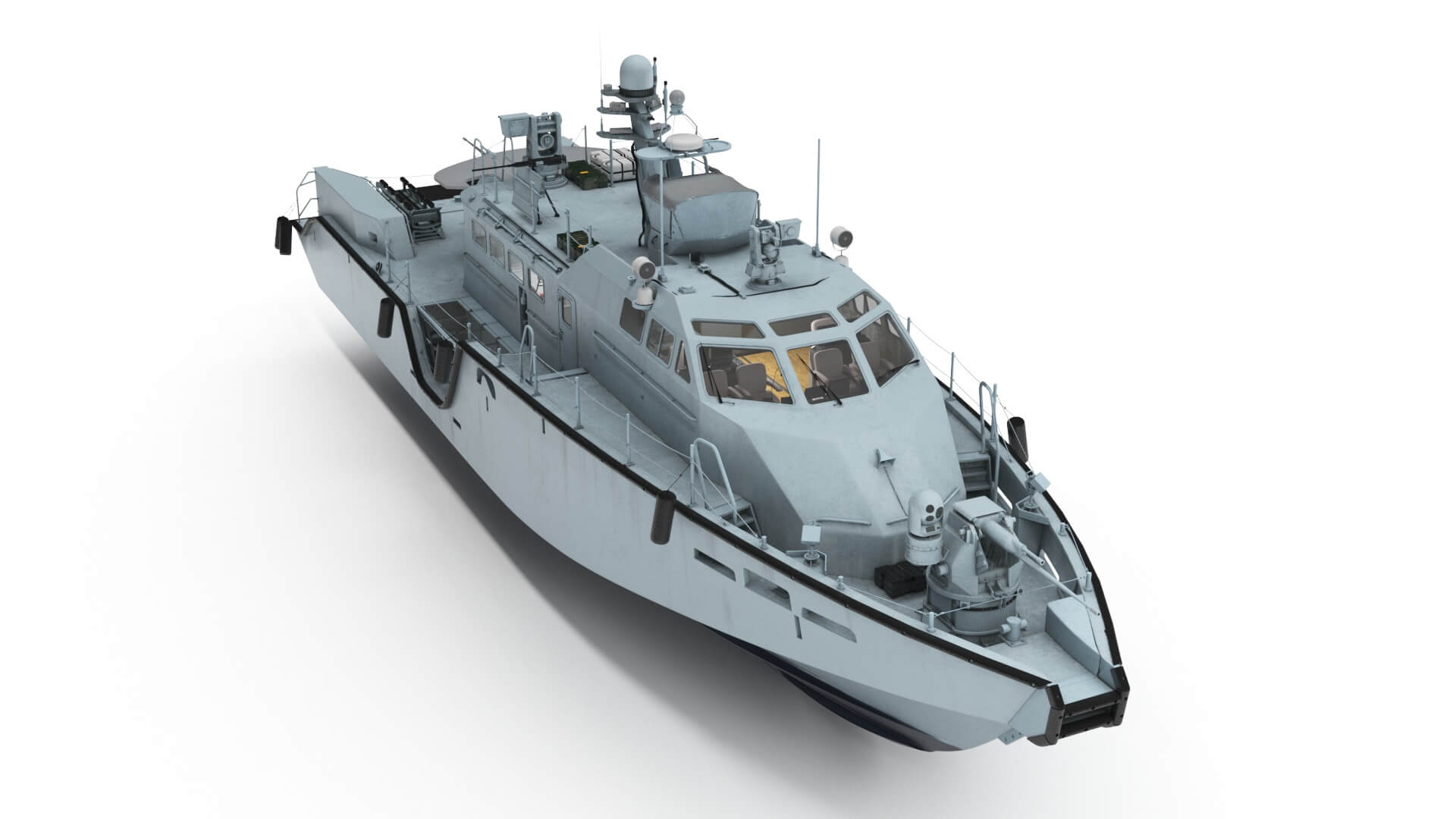 Mark-VI-Patrol-Boat 3D Model by 3dxin