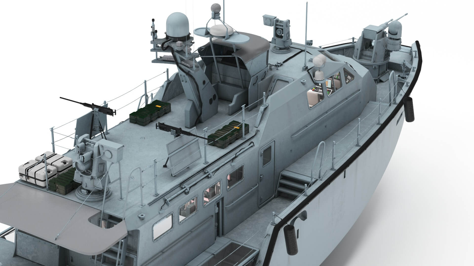 Mark-VI-Patrol-Boat 3D Model by 3dxin