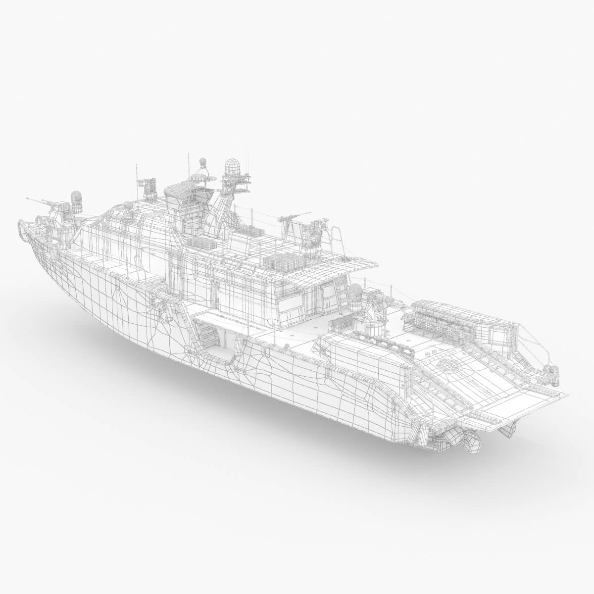 Mark-VI-Patrol-Boat 3D Model by 3dxin