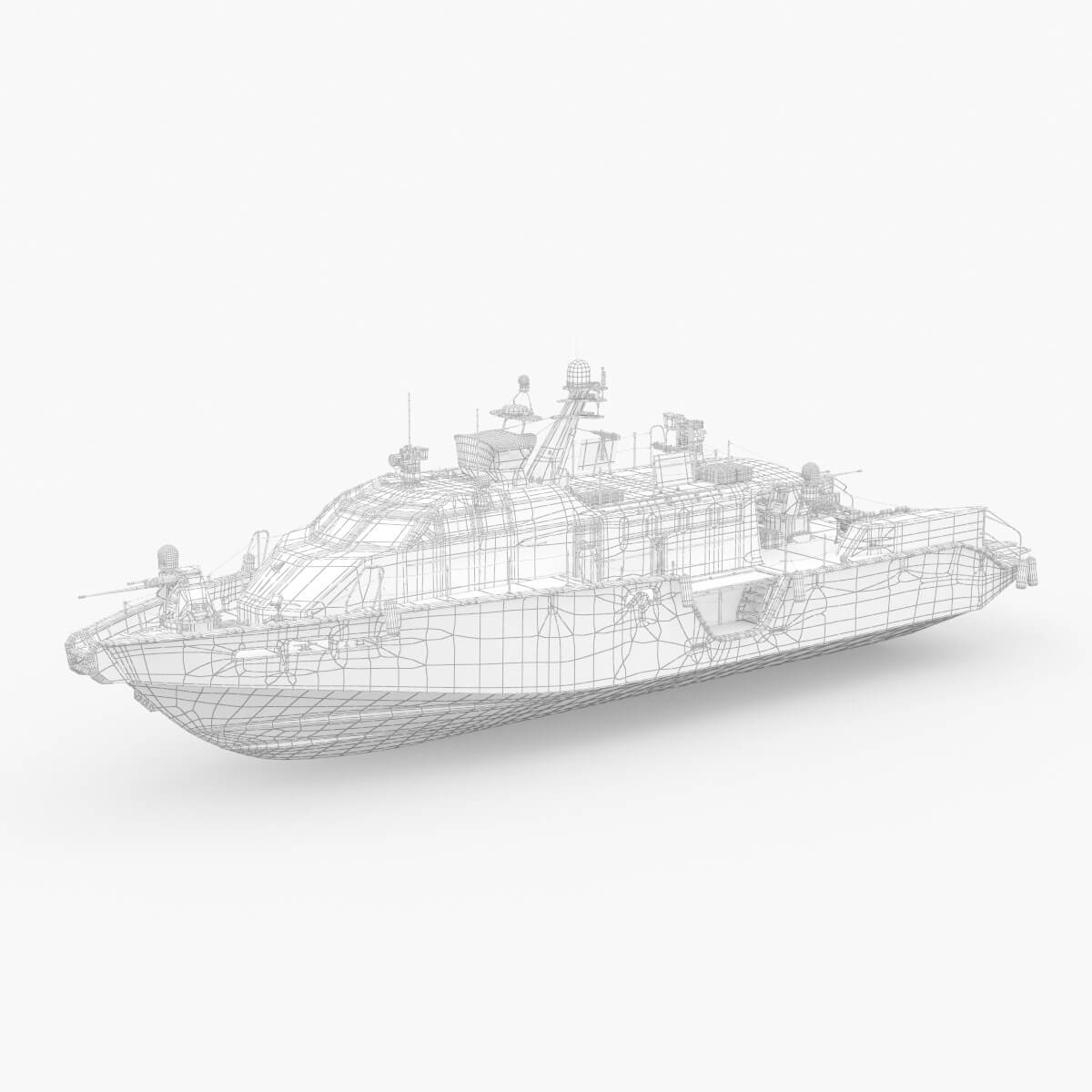 Mark-VI-Patrol-Boat 3D Model by 3dxin