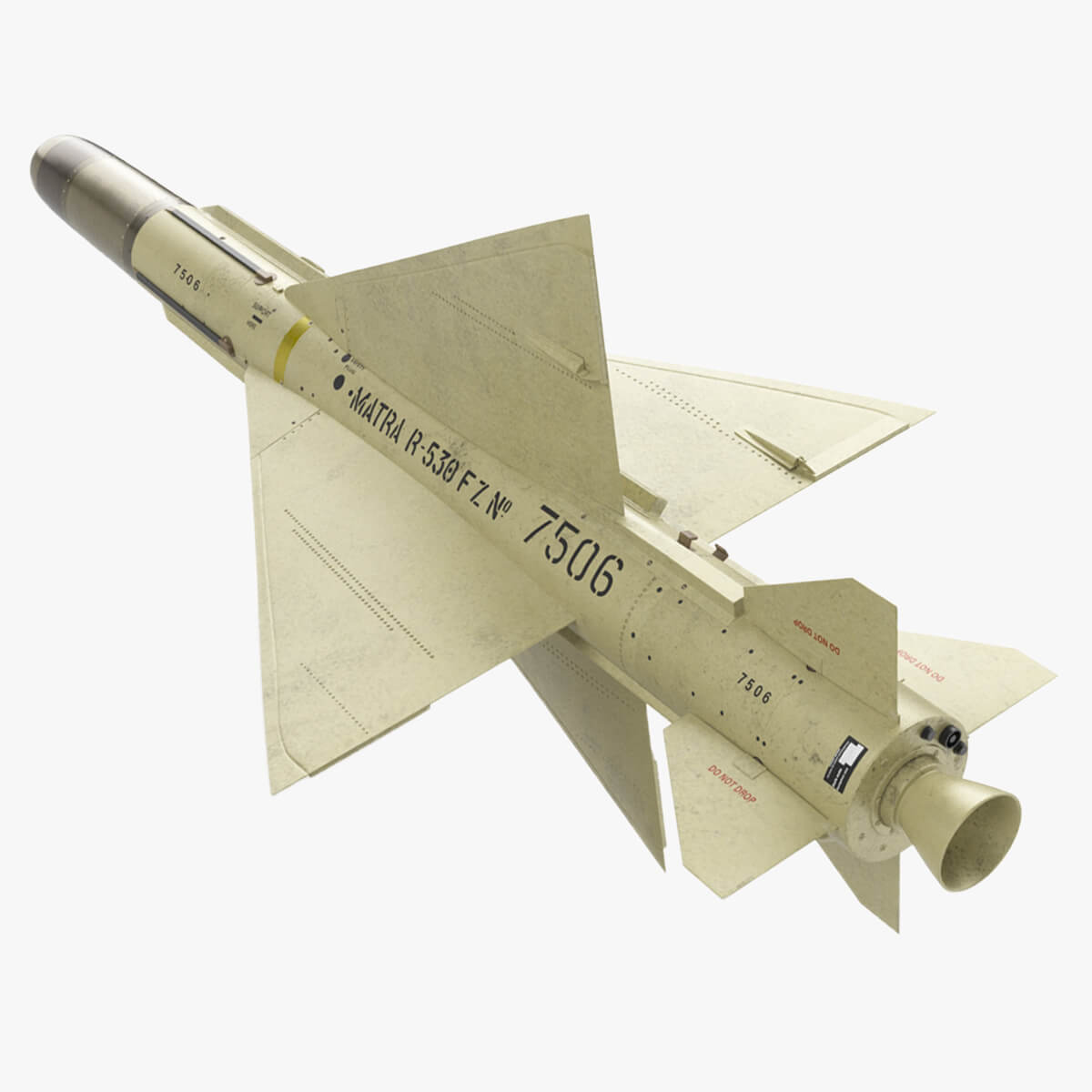 Matra 530 Missile - 3D Model by 3dxin