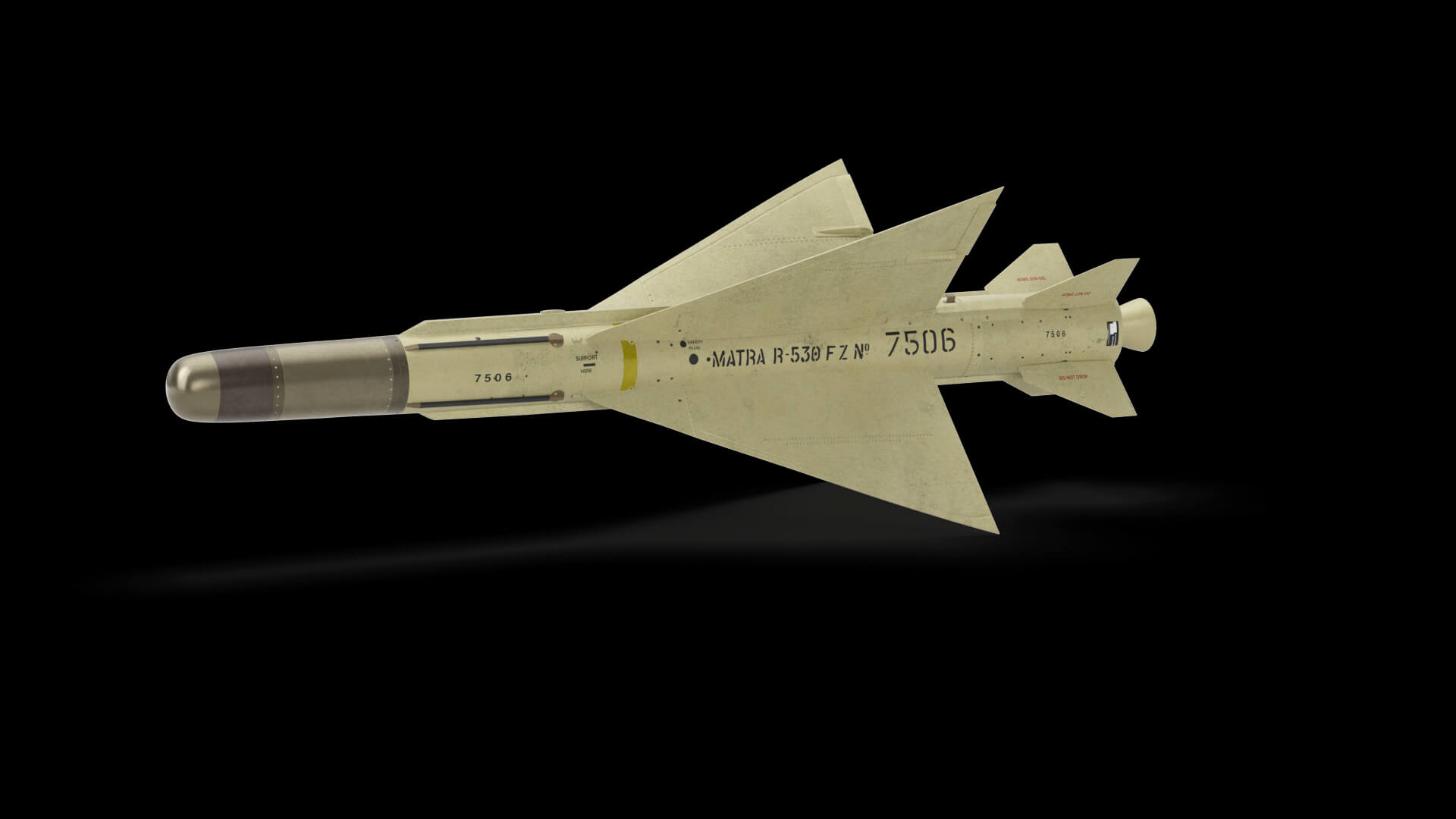 Matra 530 Missile - 3D Model by 3dxin