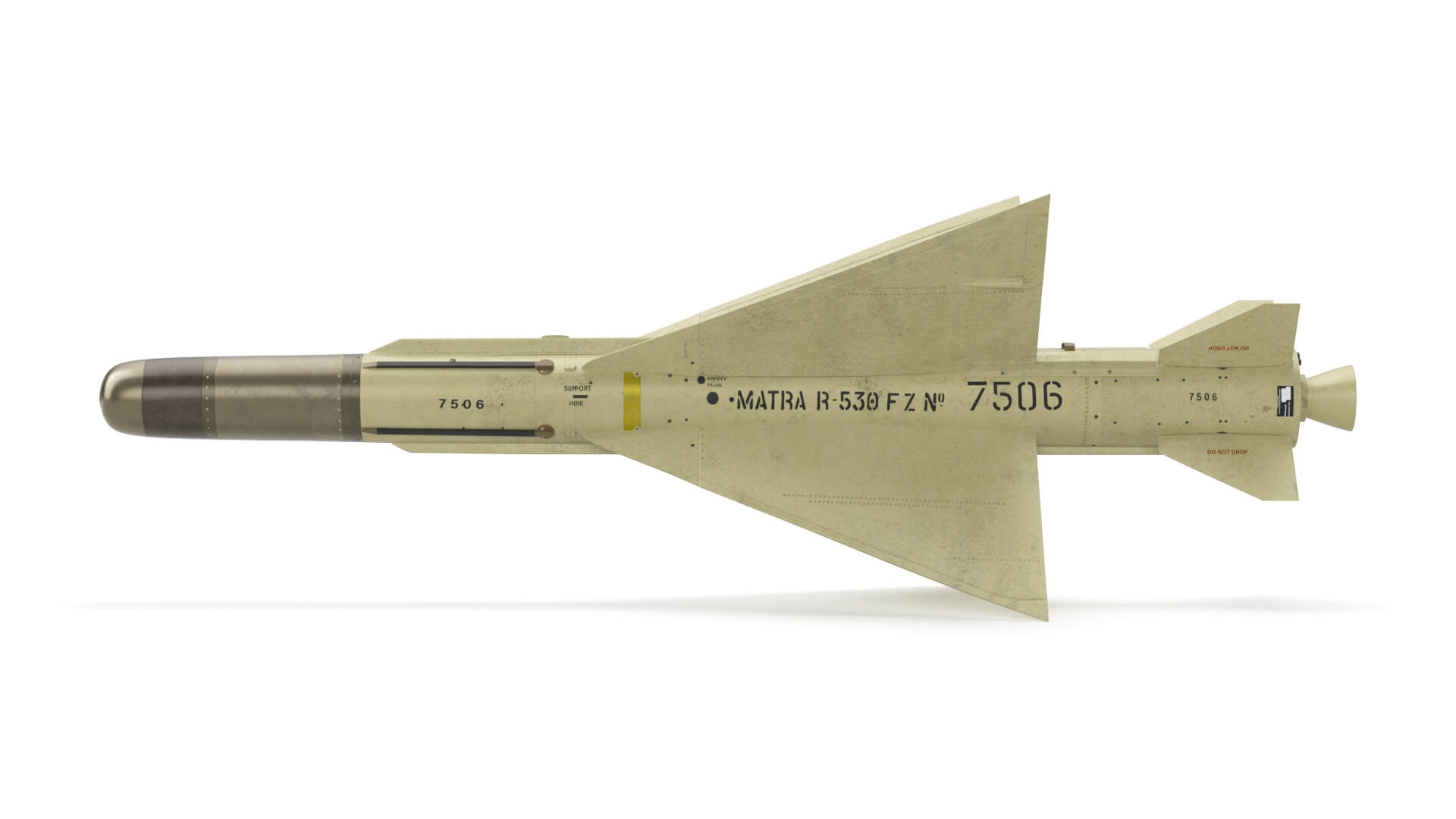 Matra 530 Missile - 3D Model by 3dxin