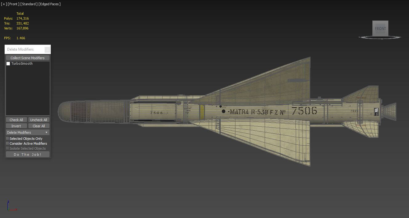 Matra 530 Missile - 3D Model by 3dxin