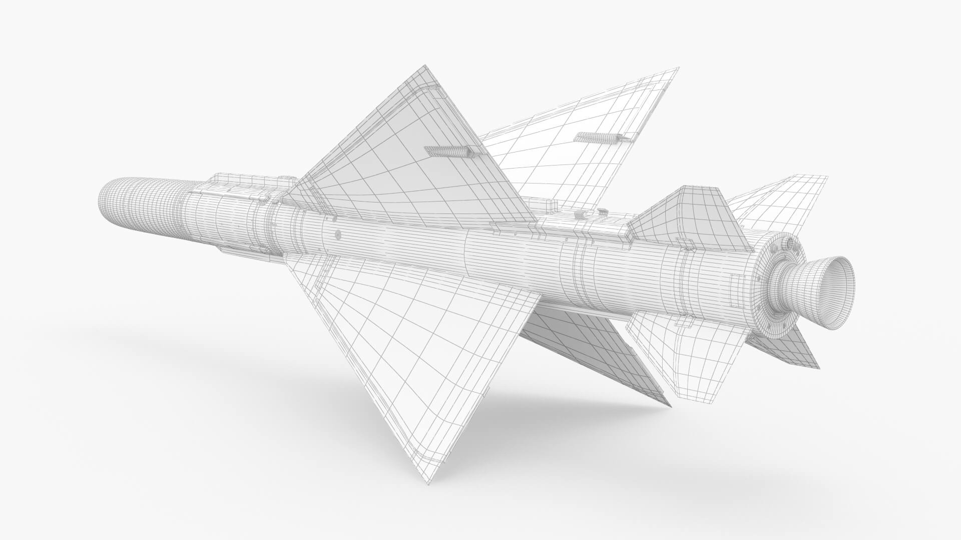 Matra 530 Missile - 3D Model by 3dxin