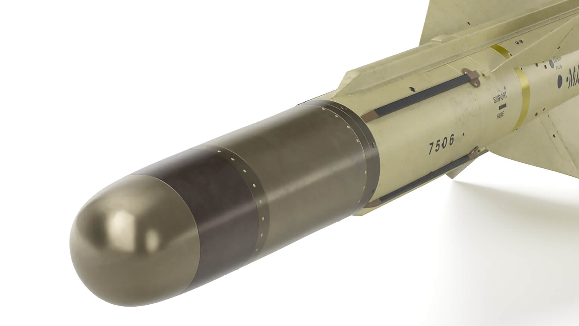 Matra 530 Missile - 3D Model by 3dxin