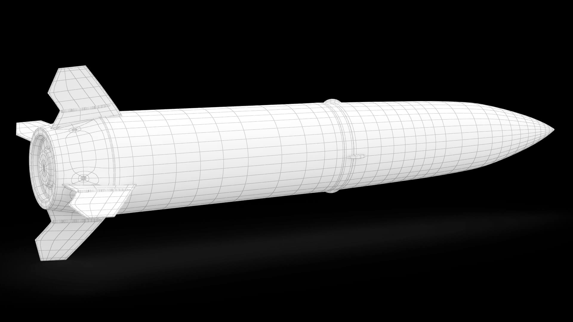 MGM-140-164-168 Army Tactical Missile System 3D Model by 3dxin