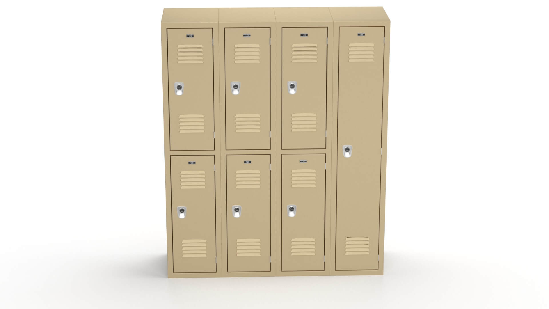 Military Locker - 3D Model by 3dxin