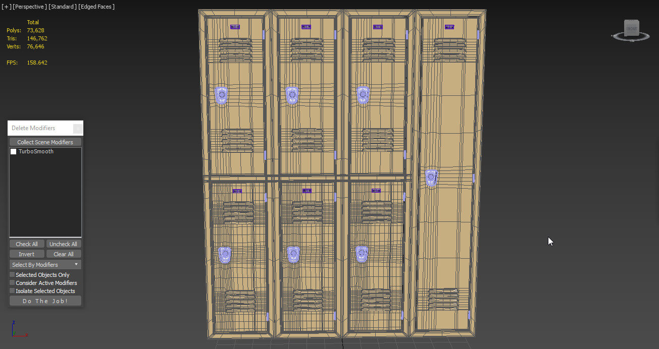 Military Locker - 3D Model by 3dxin