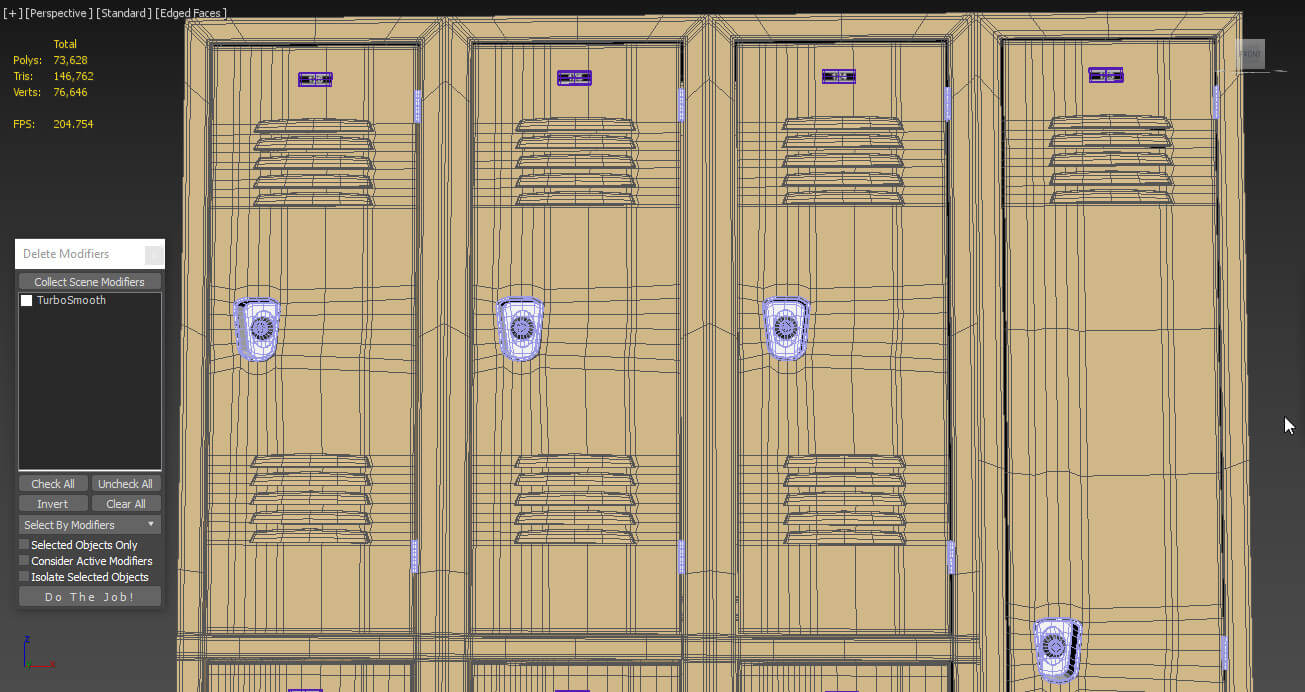 Military Locker - 3D Model by 3dxin