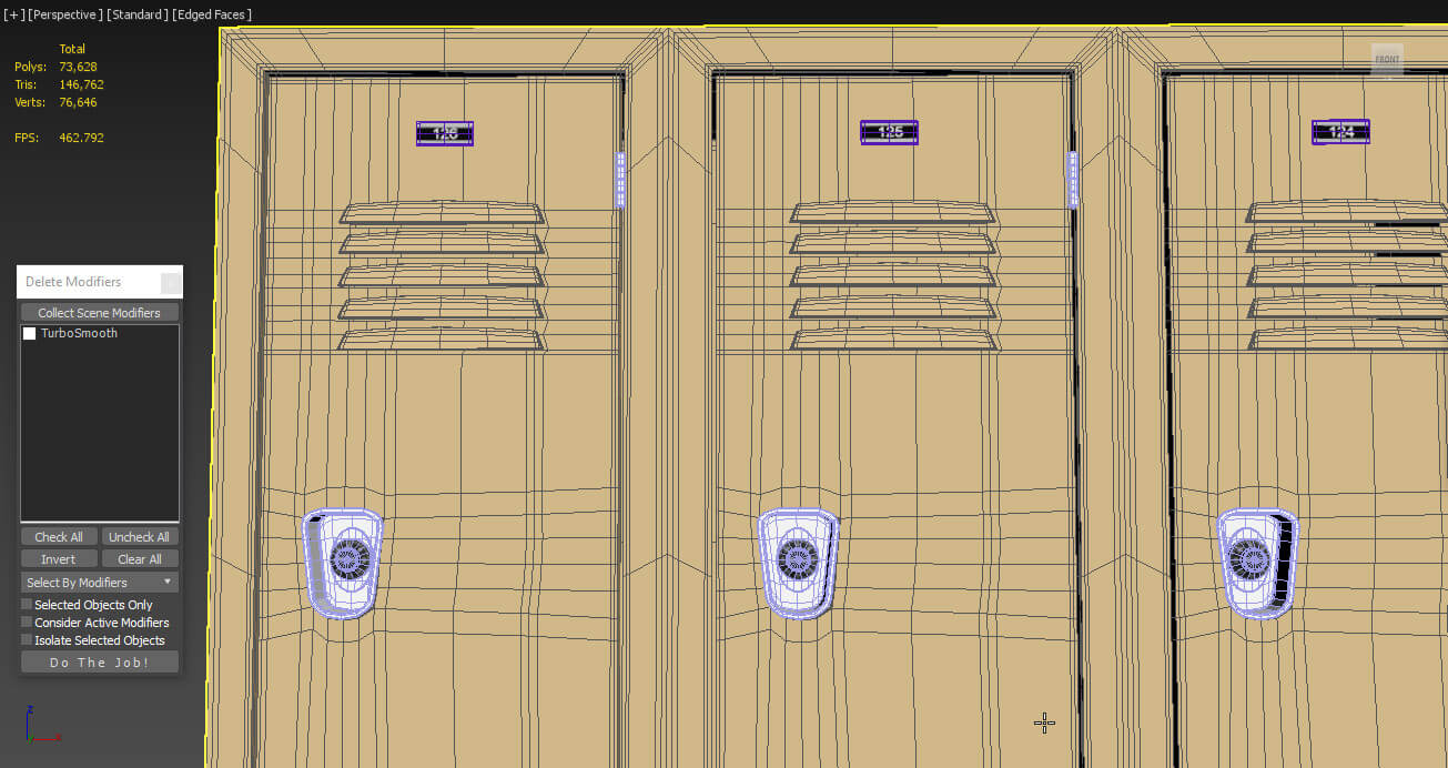Military Locker - 3D Model by 3dxin