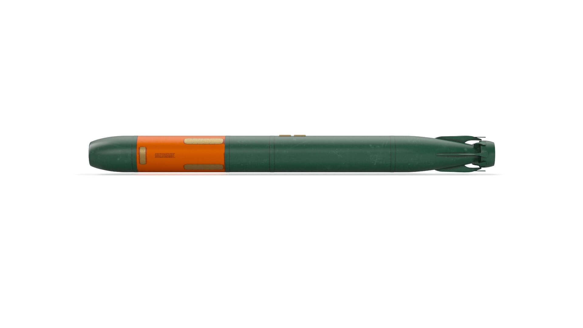 MK 48 Heavyweight ASW Torpedo - 3D Model by 3dxin