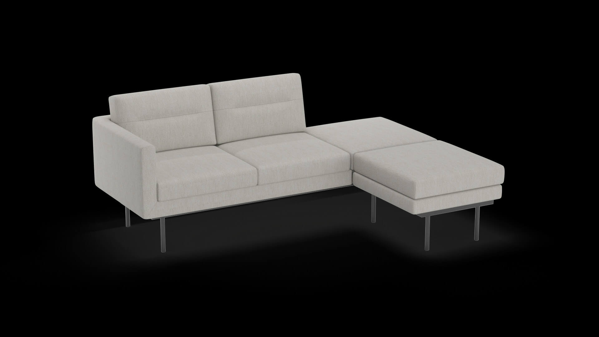 Modular Element Sofa - 3D Model by 3dxin
