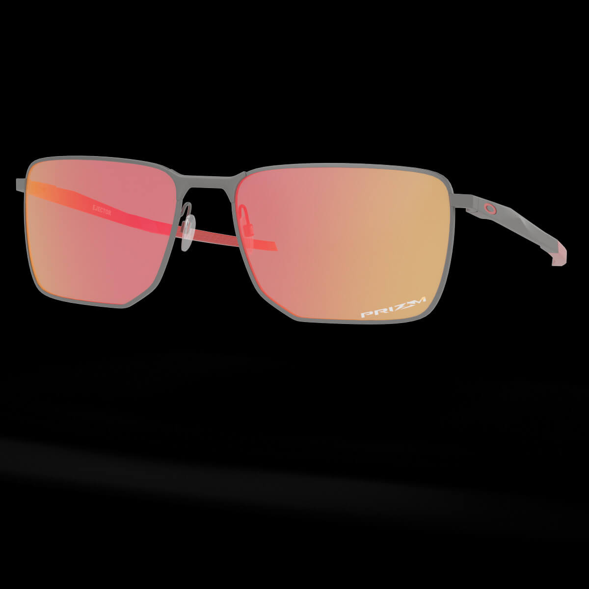 Oakley Ejector Prizm Ruby Lenses Gunmetal Frame Sunglasses - 3D Model ...