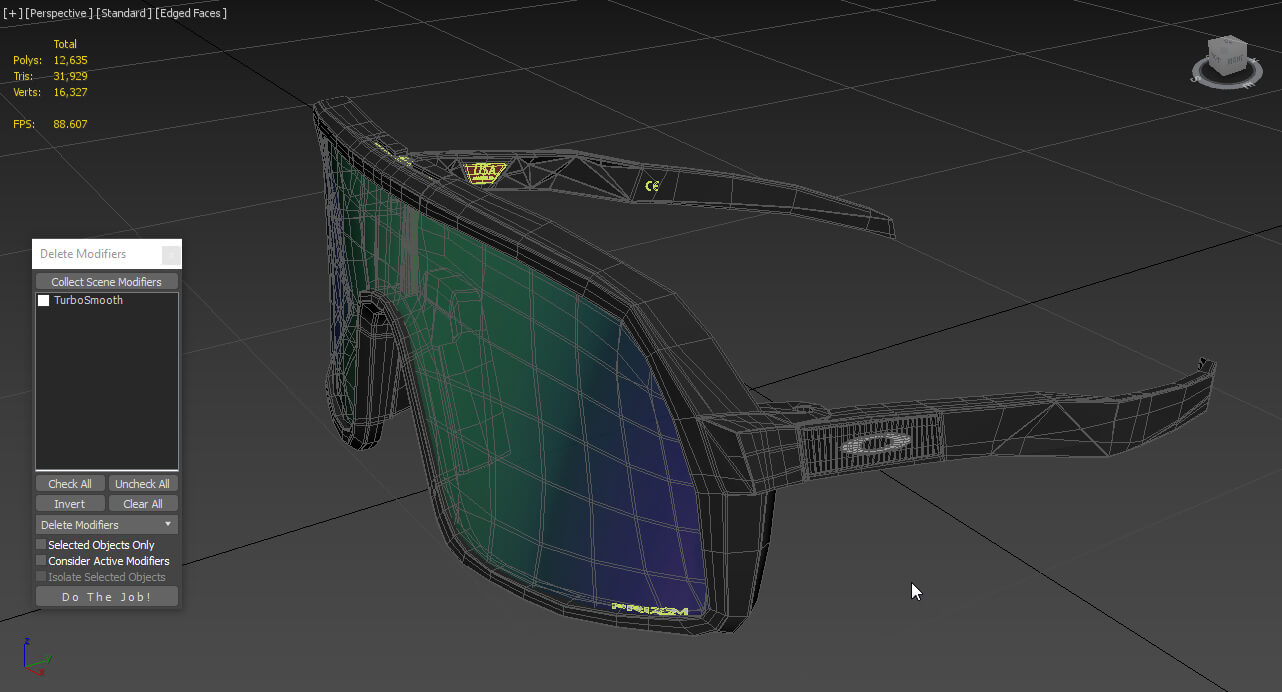 Oakley Kato Sutro S Prizm Jade Lenses Sunglass - 3D Model by 3dxin