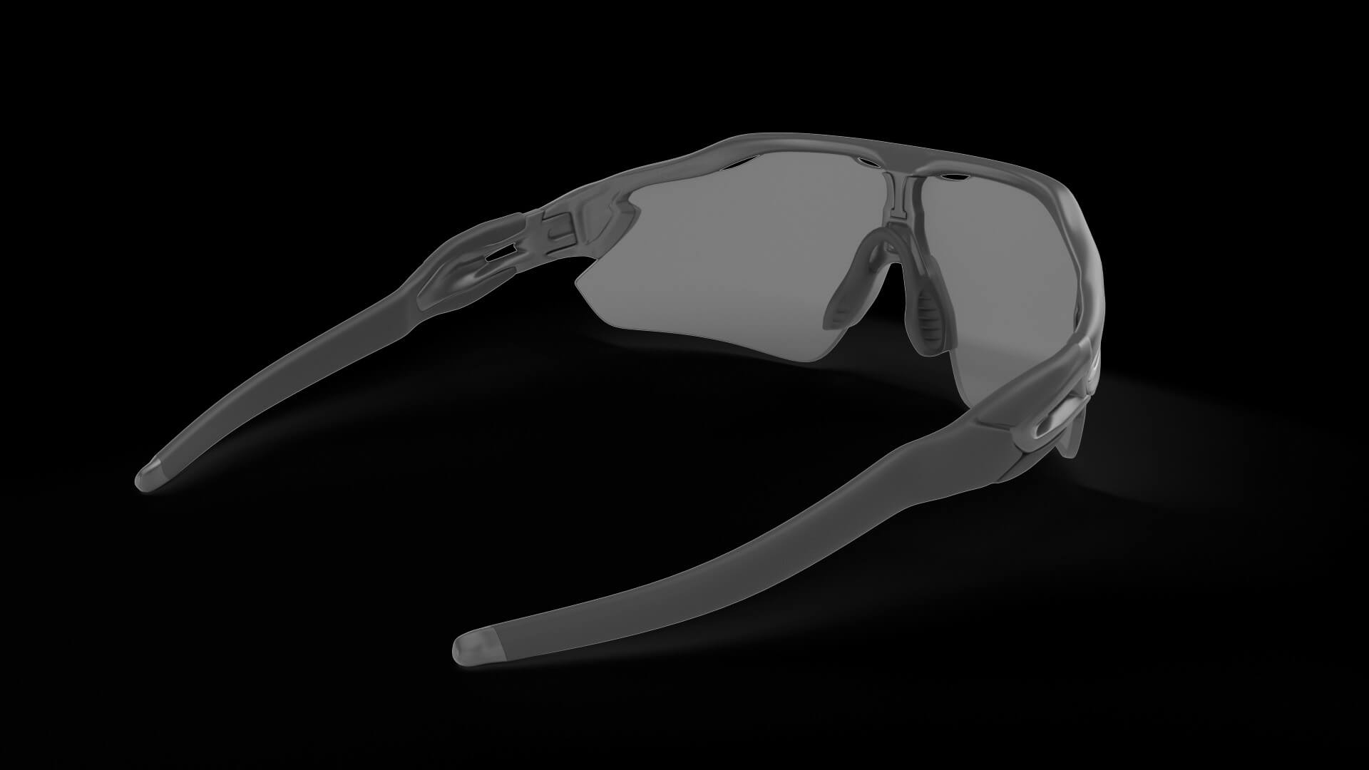 Oakley Radar EV Pitch Prizm Black Lenses Polished Frame - 3D Model by 3dxin