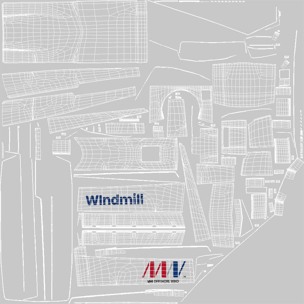 Offshore Mw Wind Turbine Windmill - 3D Model by 3dxin