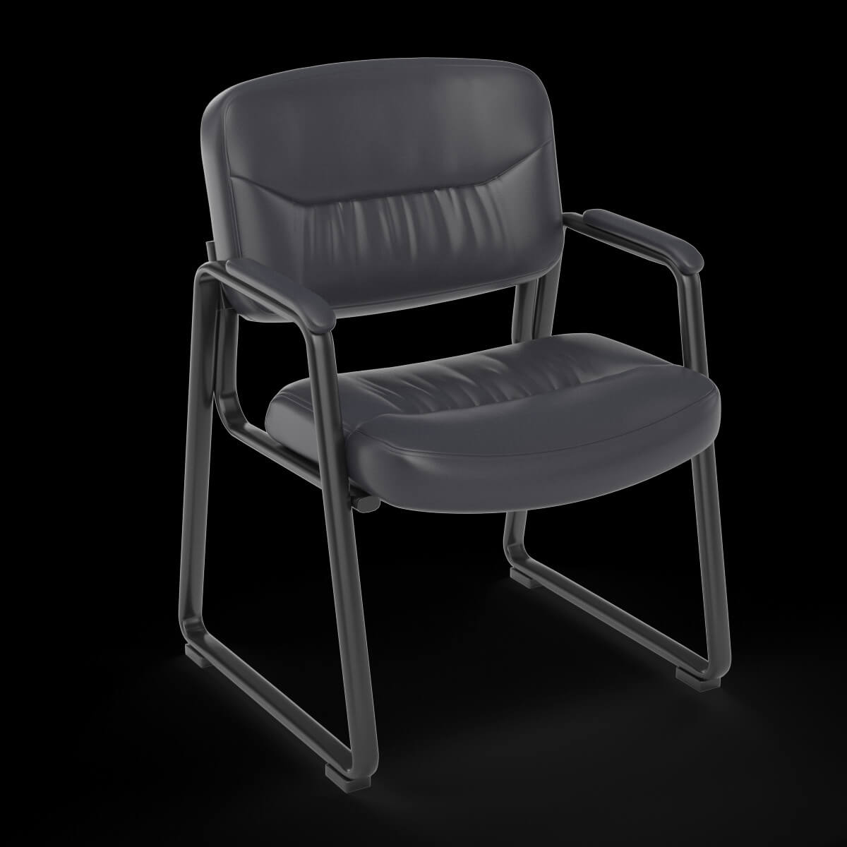 OFM ESS-9015 Bonded Leather Executive Side Chair 3D Model by 3dxin
