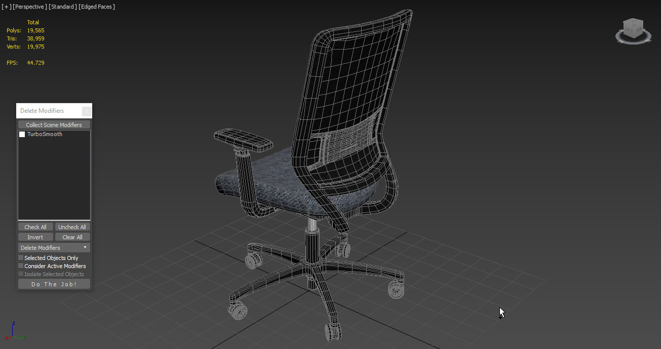 OFS Genus Upholstered Task Chair - 3D Model by 3dxin
