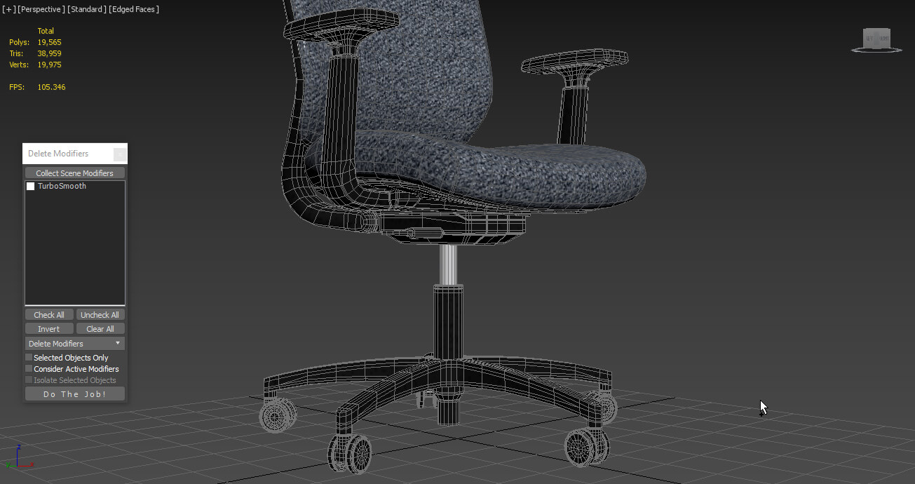 OFS Genus Upholstered Task Chair - 3D Model by 3dxin