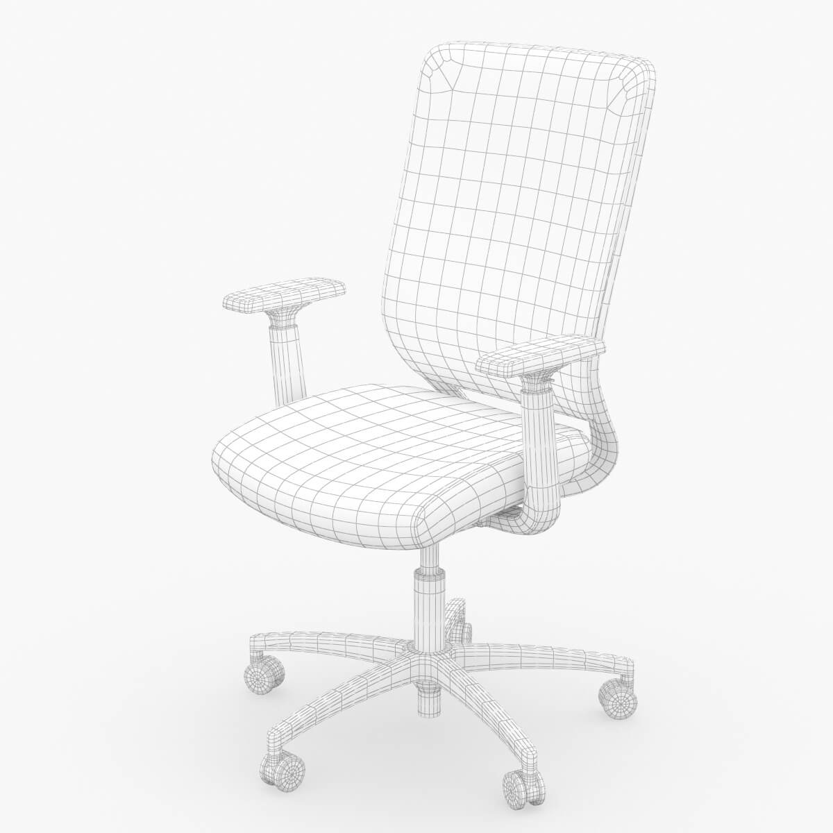 OFS Genus Upholstered Task Chair - 3D Model by 3dxin