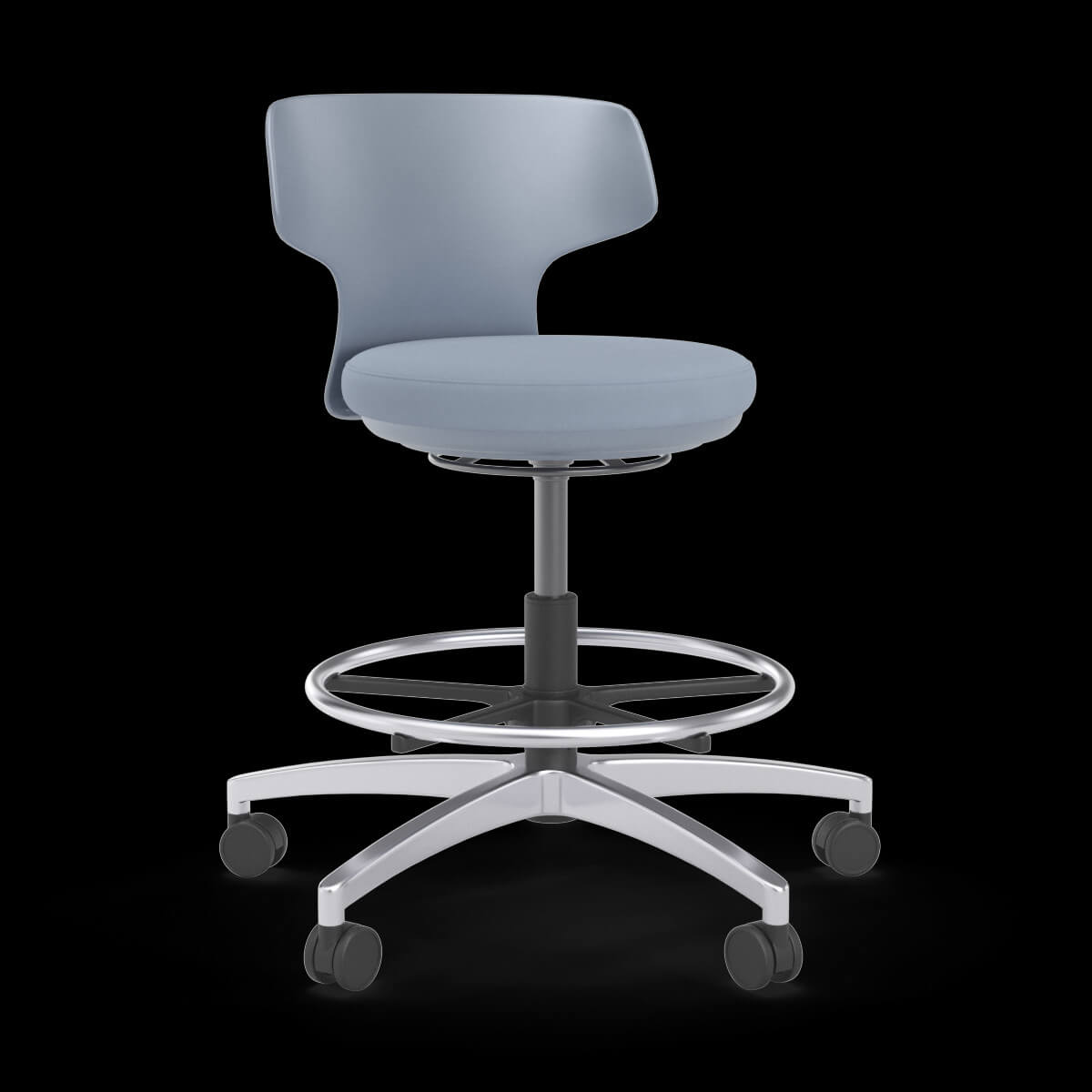 Ofs Stary Lab Physician Stool - 3D Model by 3dxin