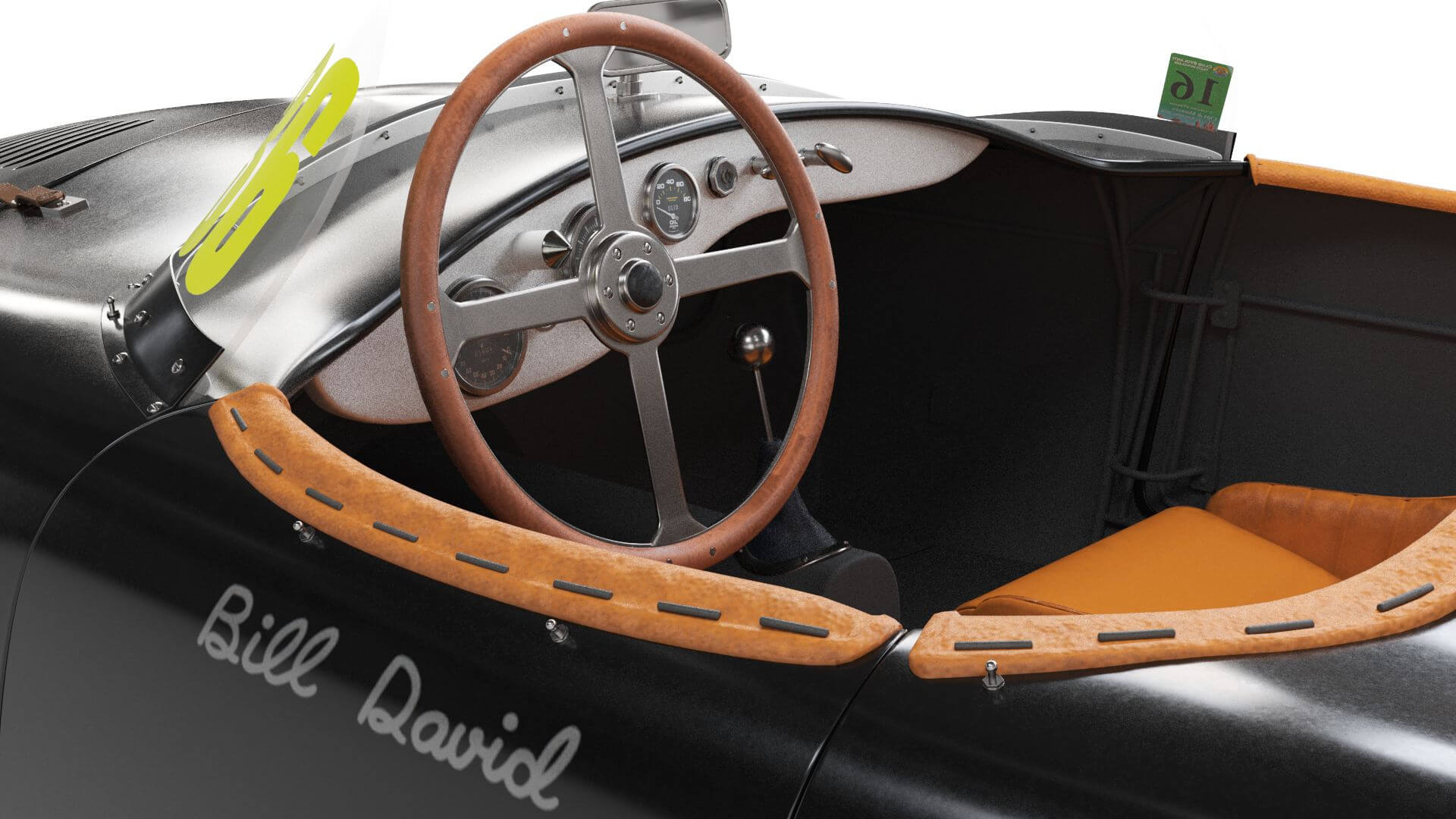 Osca Car Black - 3D Model by 3dxin