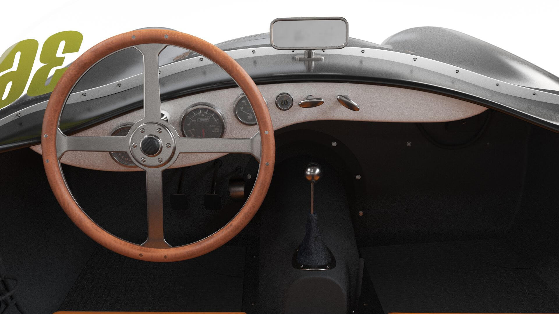 Osca Car Black - 3D Model by 3dxin