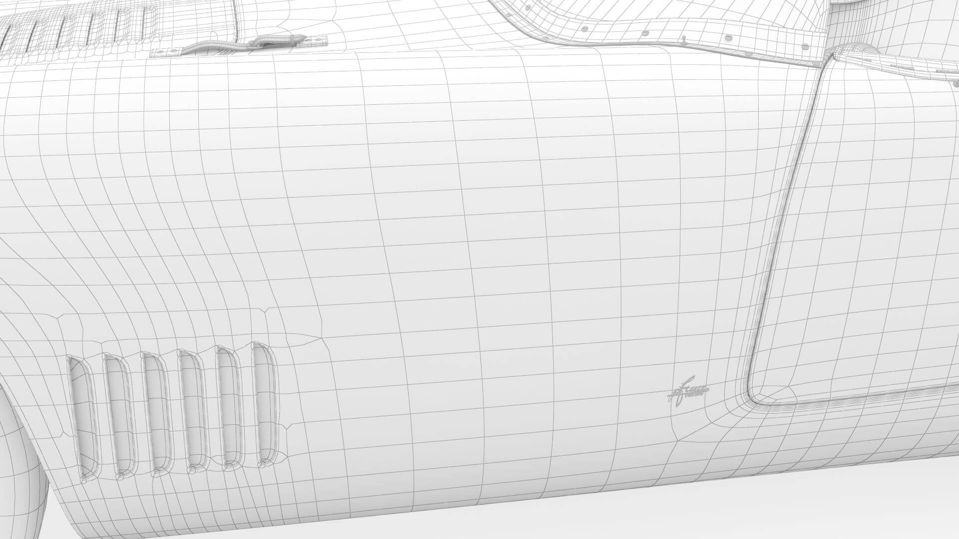 Osca Car Black - 3D Model by 3dxin