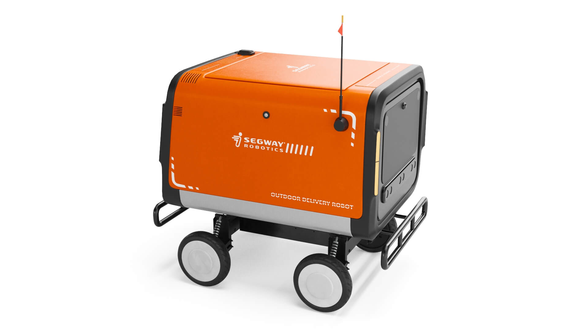 Outdoor Delivery Robot Segway E1 - 3D Model by 3dxin