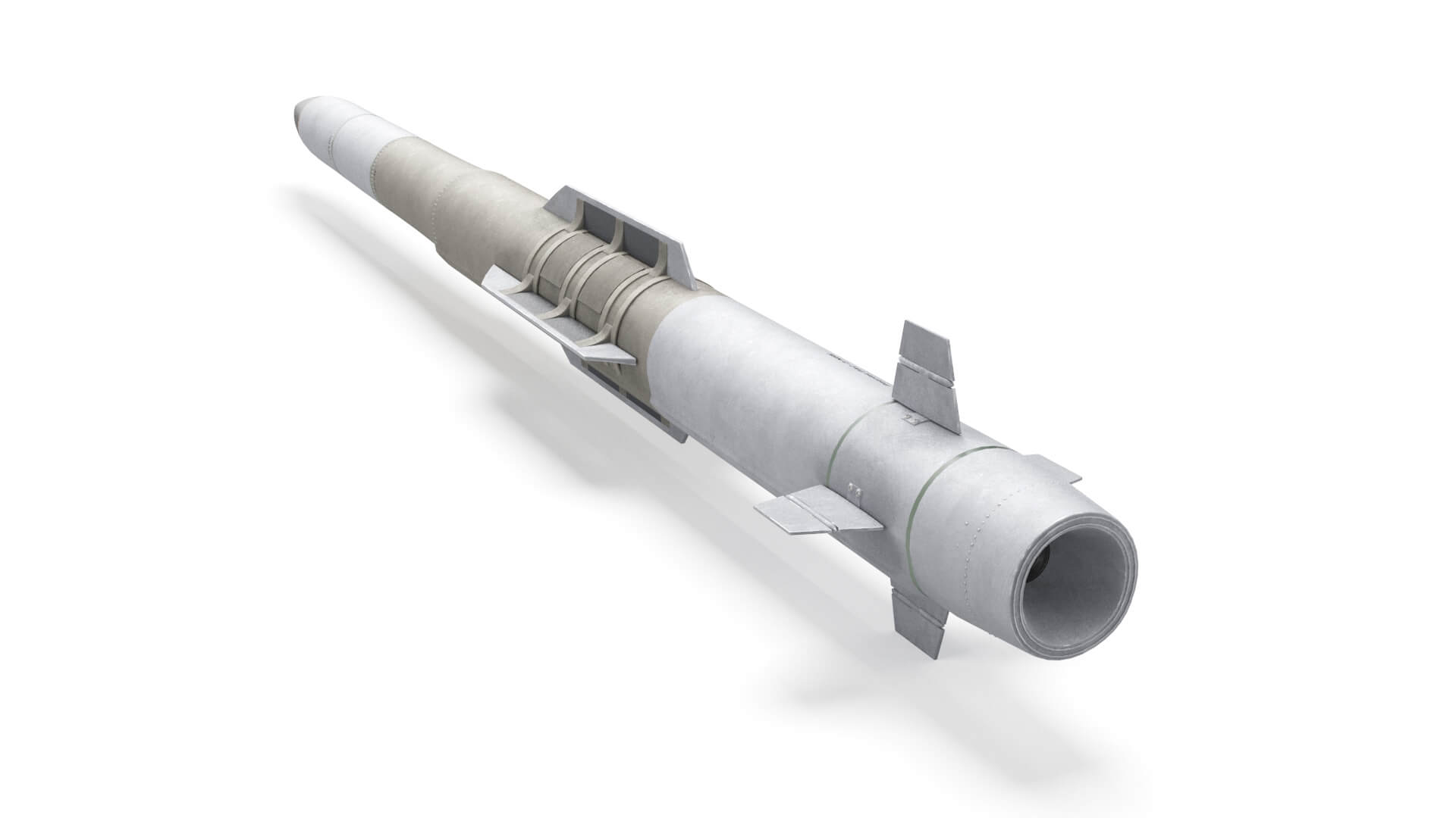 PAC-3 Air Defense Missile 3D Model by 3dxin