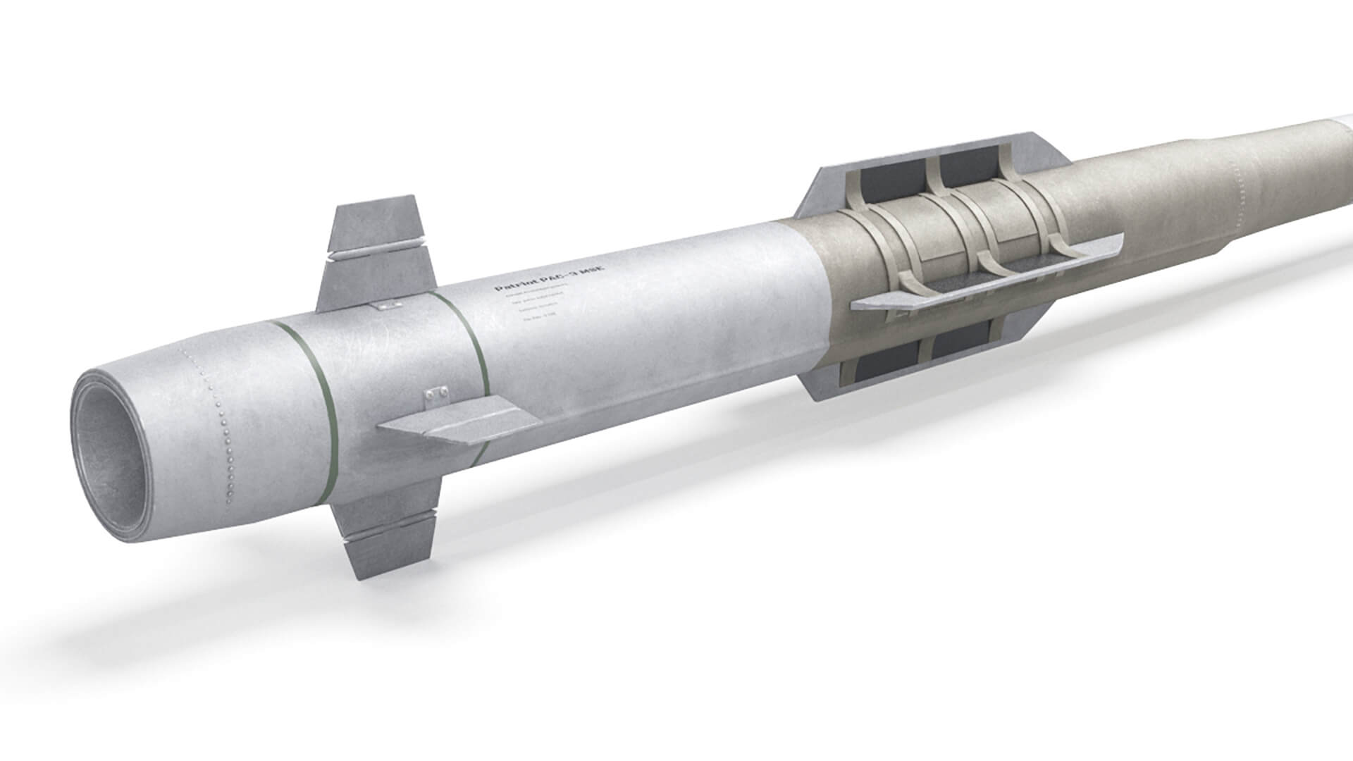 PAC-3 Air Defense Missile 3D Model by 3dxin