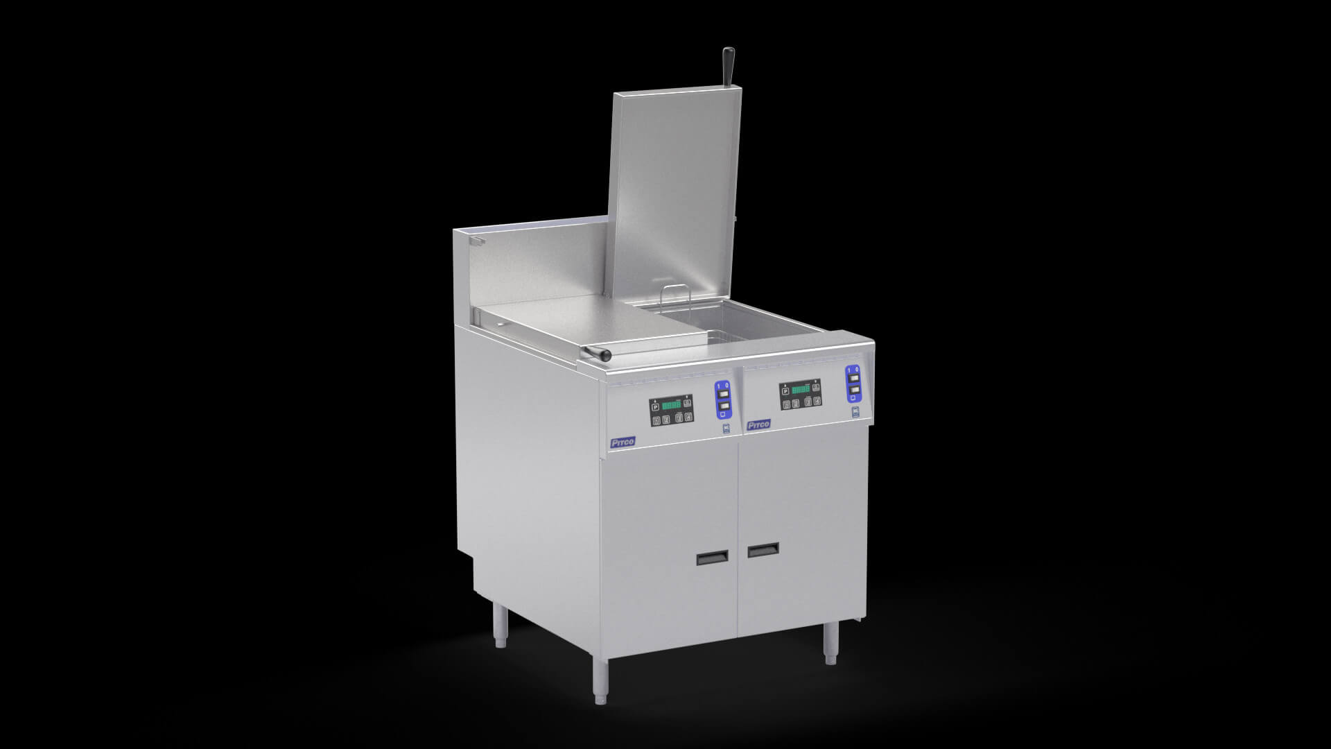 Pitco Srte14-2 Two Section Electric Commercial Rethermalizer 3D Model ...