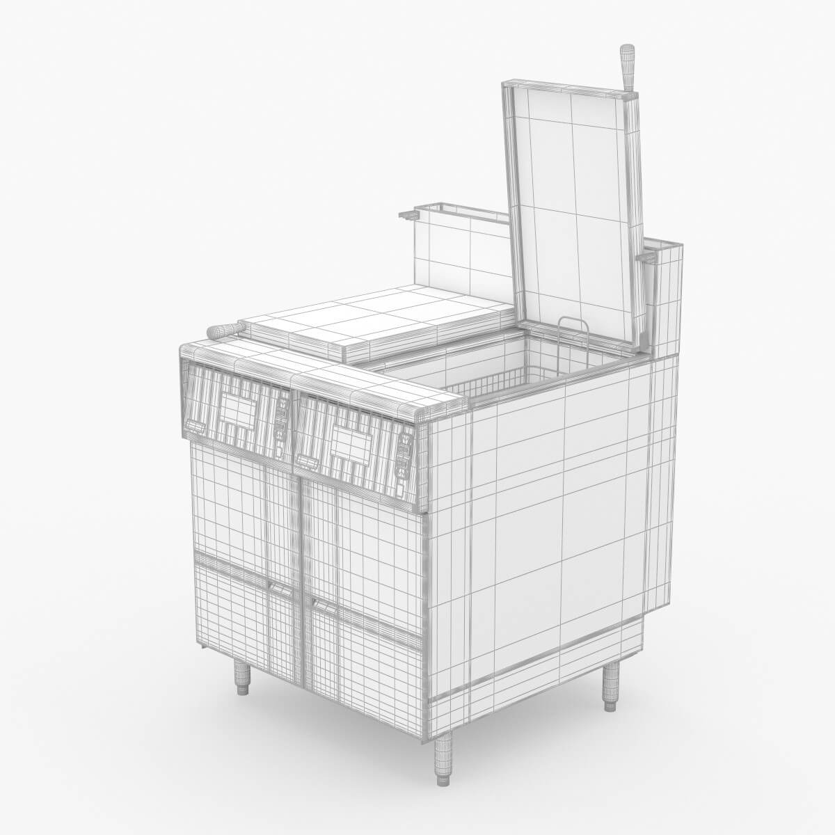 Pitco Srte14-2 Two Section Electric Commercial Rethermalizer 3D Model ...
