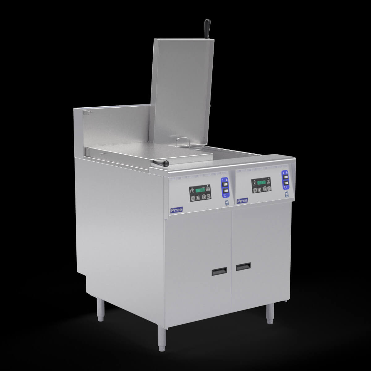 Pitco Srte14-2 Two Section Electric Commercial Rethermalizer 3D Model ...