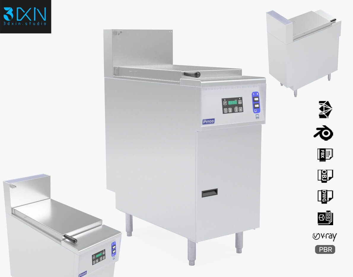 Pitco Srte14 Electric Commercial Rethermalizer - 3D Model by 3dxin