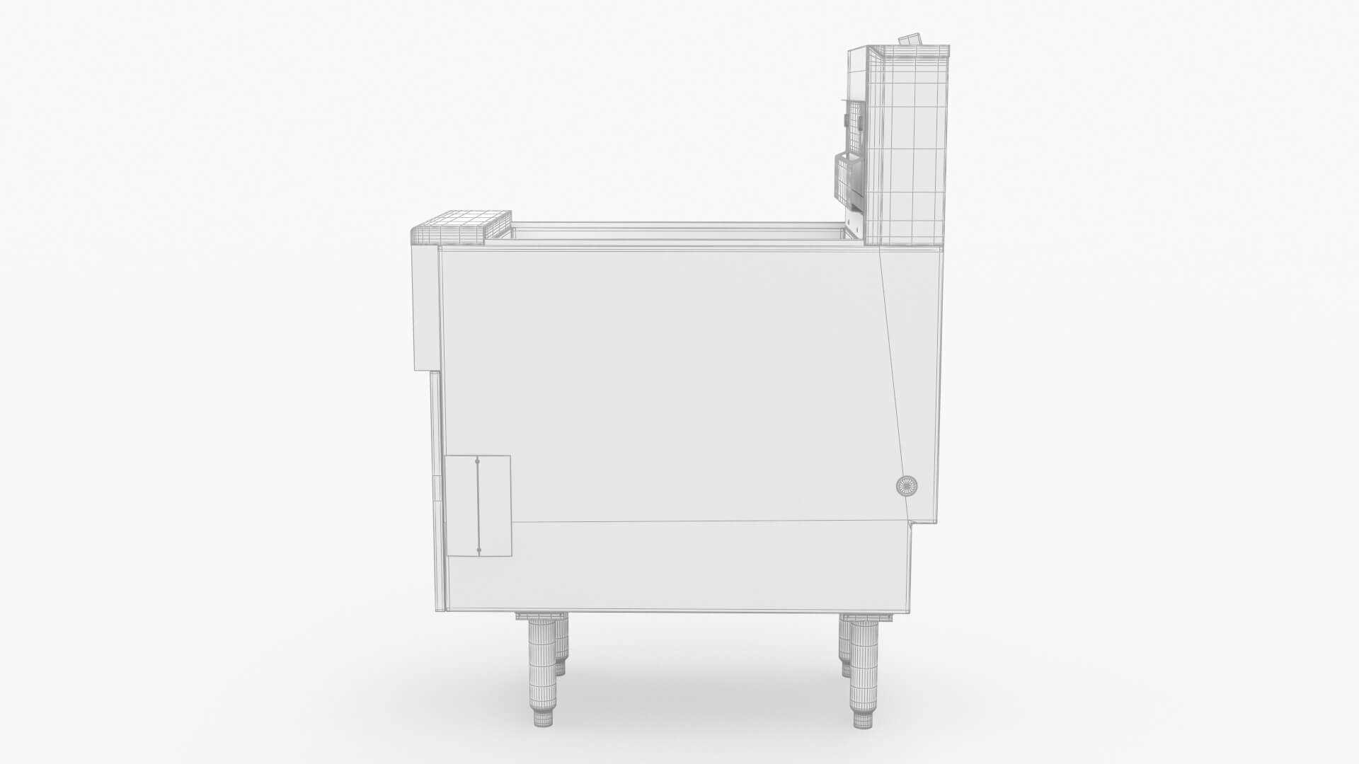Pitco SSH55 Solstice Supreme Gas Fryer - 3D Model by 3dxin