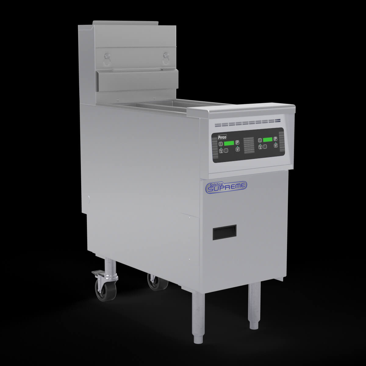 Pitco SSH55T Floor Fryer with Computer Controls - 3D Model by 3dxin