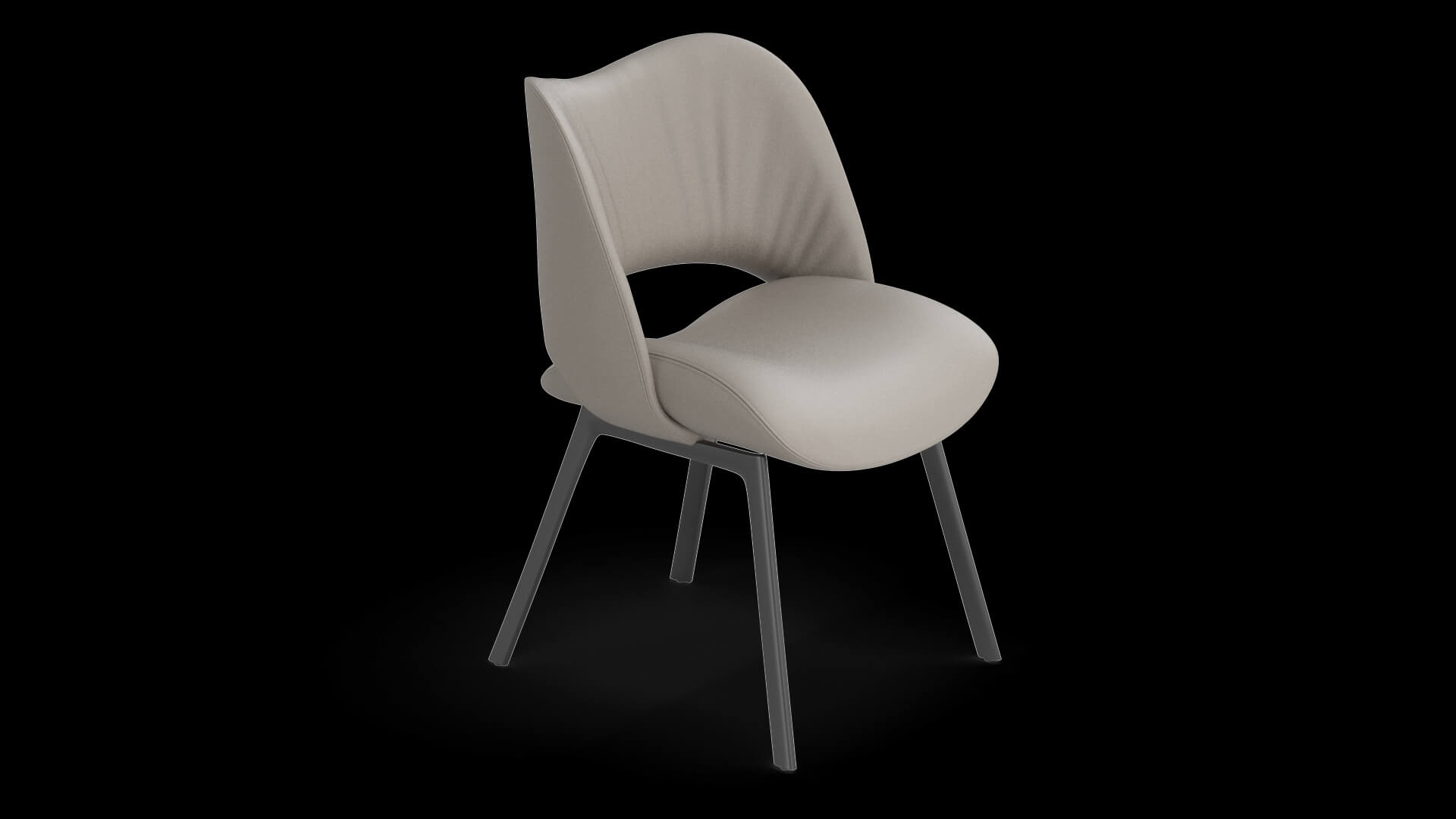 Poltrona Frau Nice Upholstered Leather Chair - 3D Model by 3dxin
