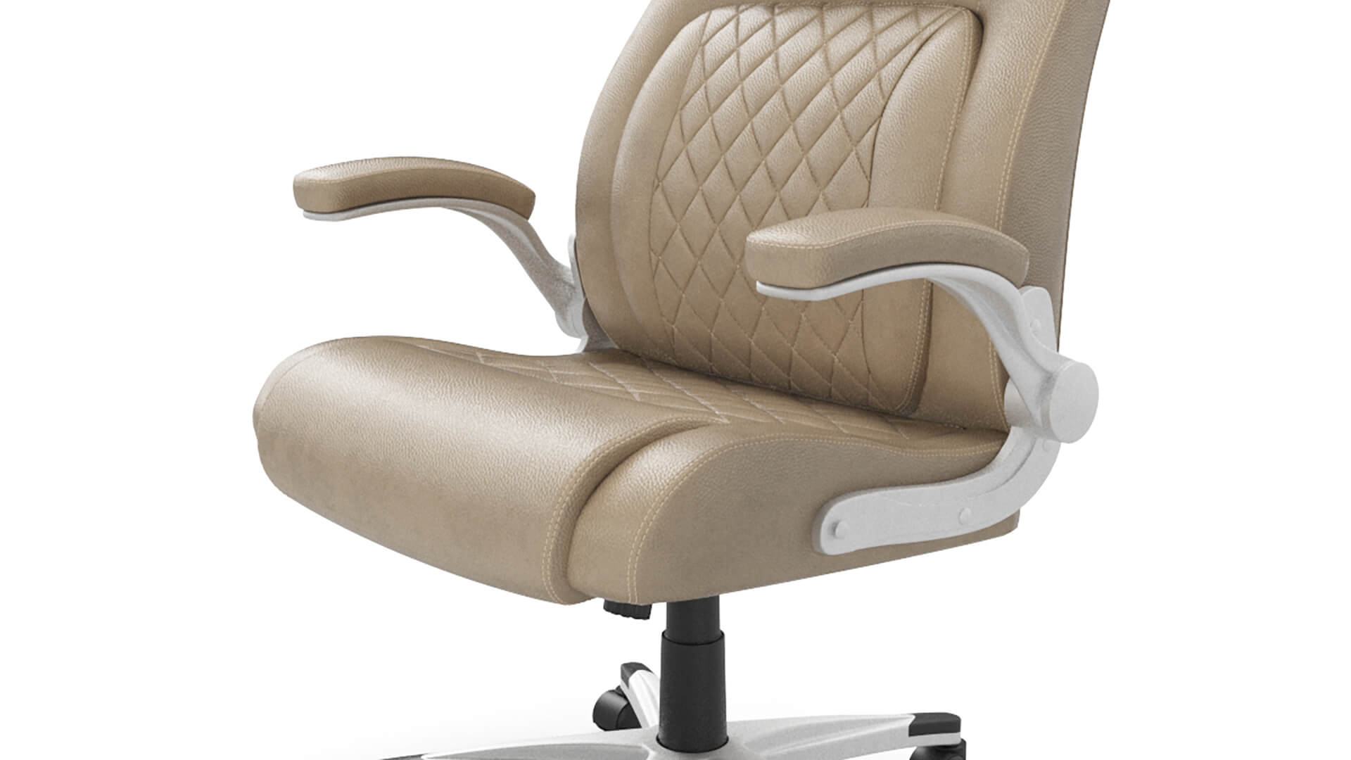 Posture Ergonomic Pu Leather Office Chair - 3D Model by 3dxin