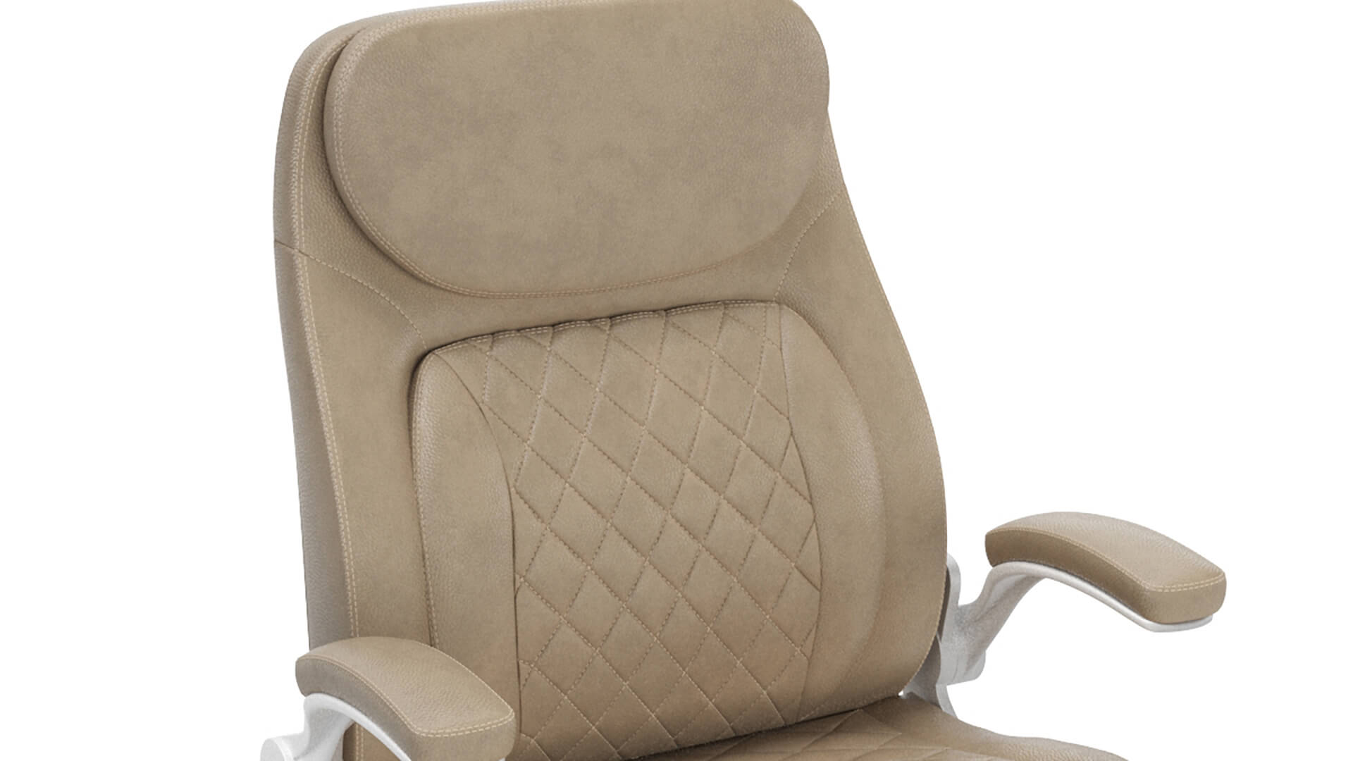 Posture Ergonomic Pu Leather Office Chair - 3D Model by 3dxin