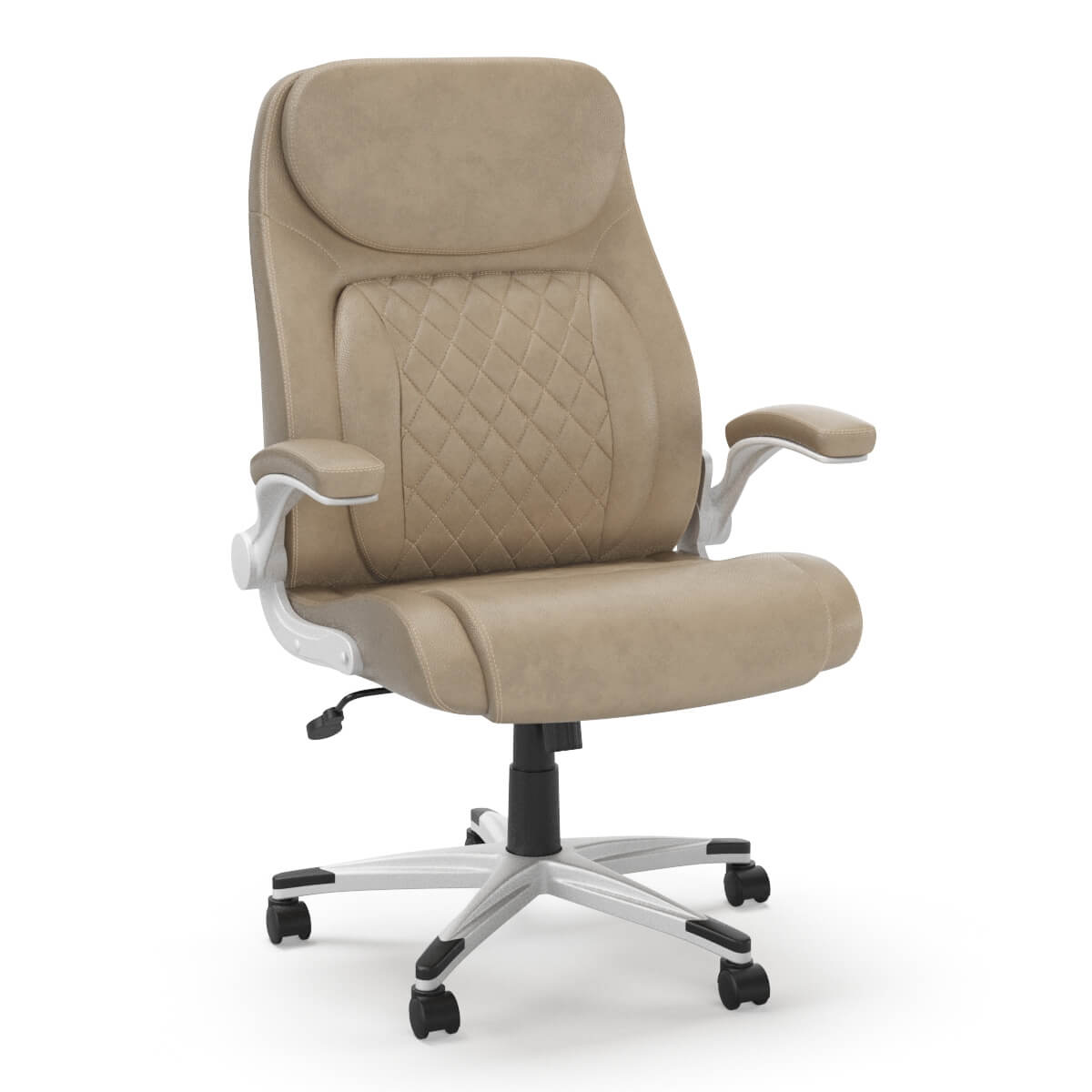 Posture Ergonomic Pu Leather Office Chair - 3D Model by 3dxin