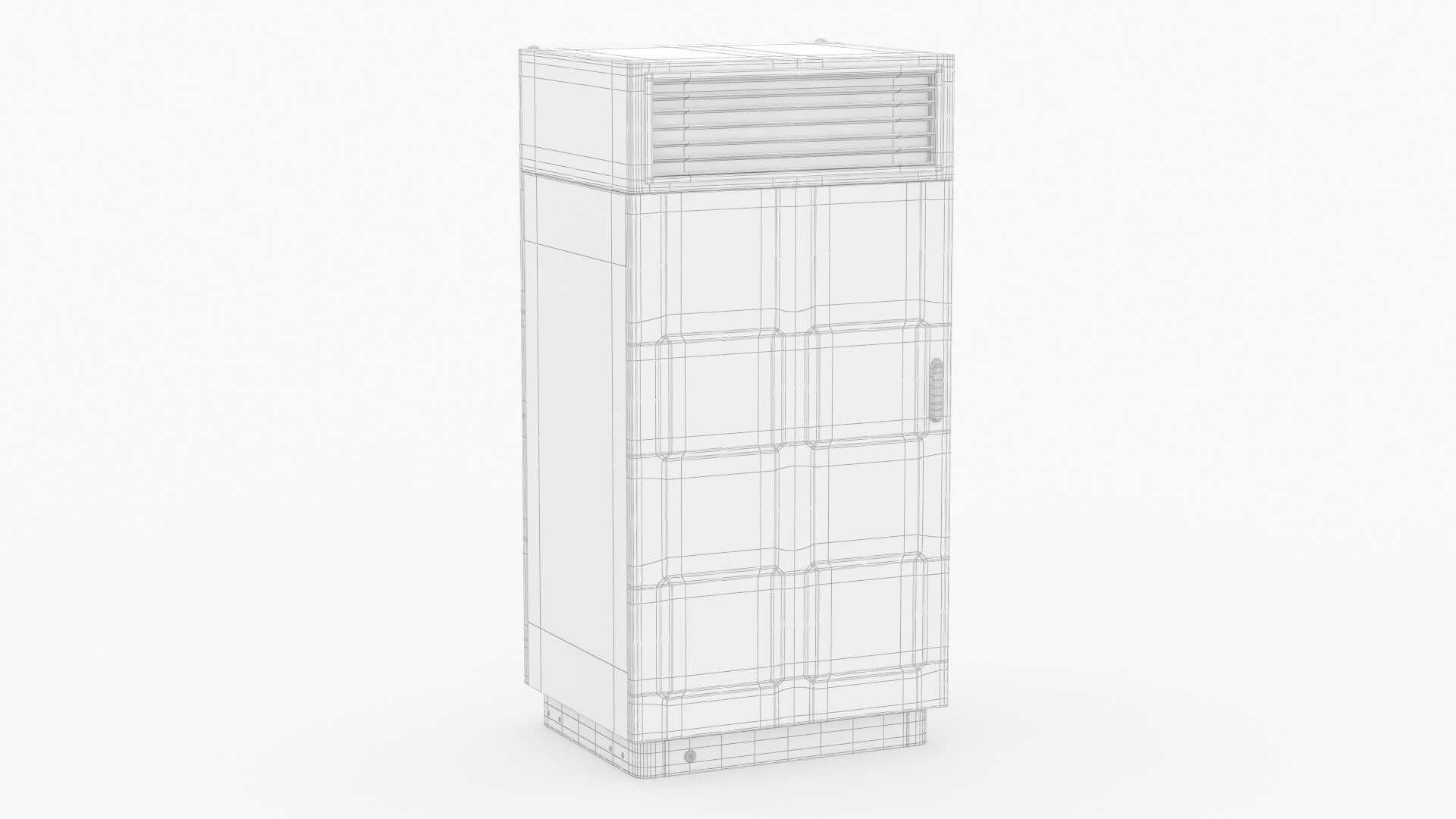 Power Electronics Nb 180 EV Dispenser Charging Station - 3D Model by 3dxin