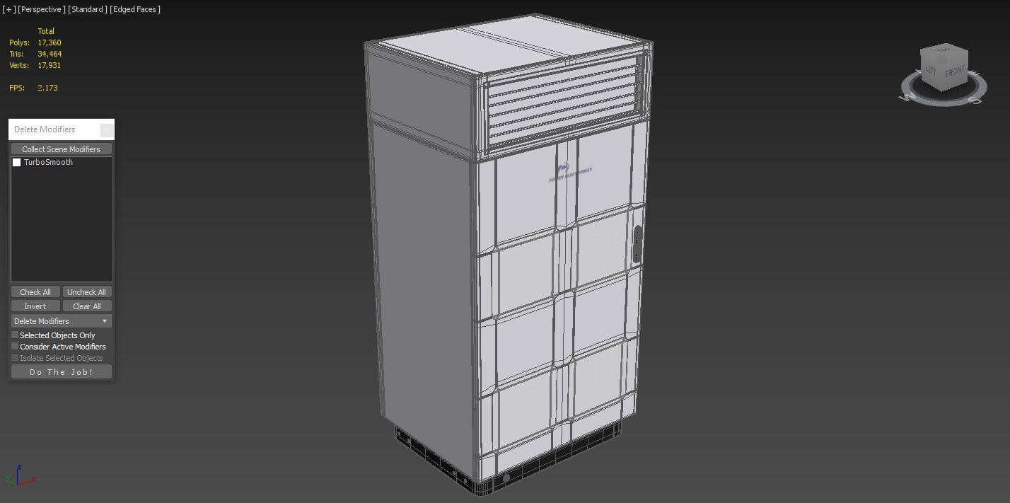 Power Electronics Nb 180 EV Dispenser Charging Station - 3D Model by 3dxin