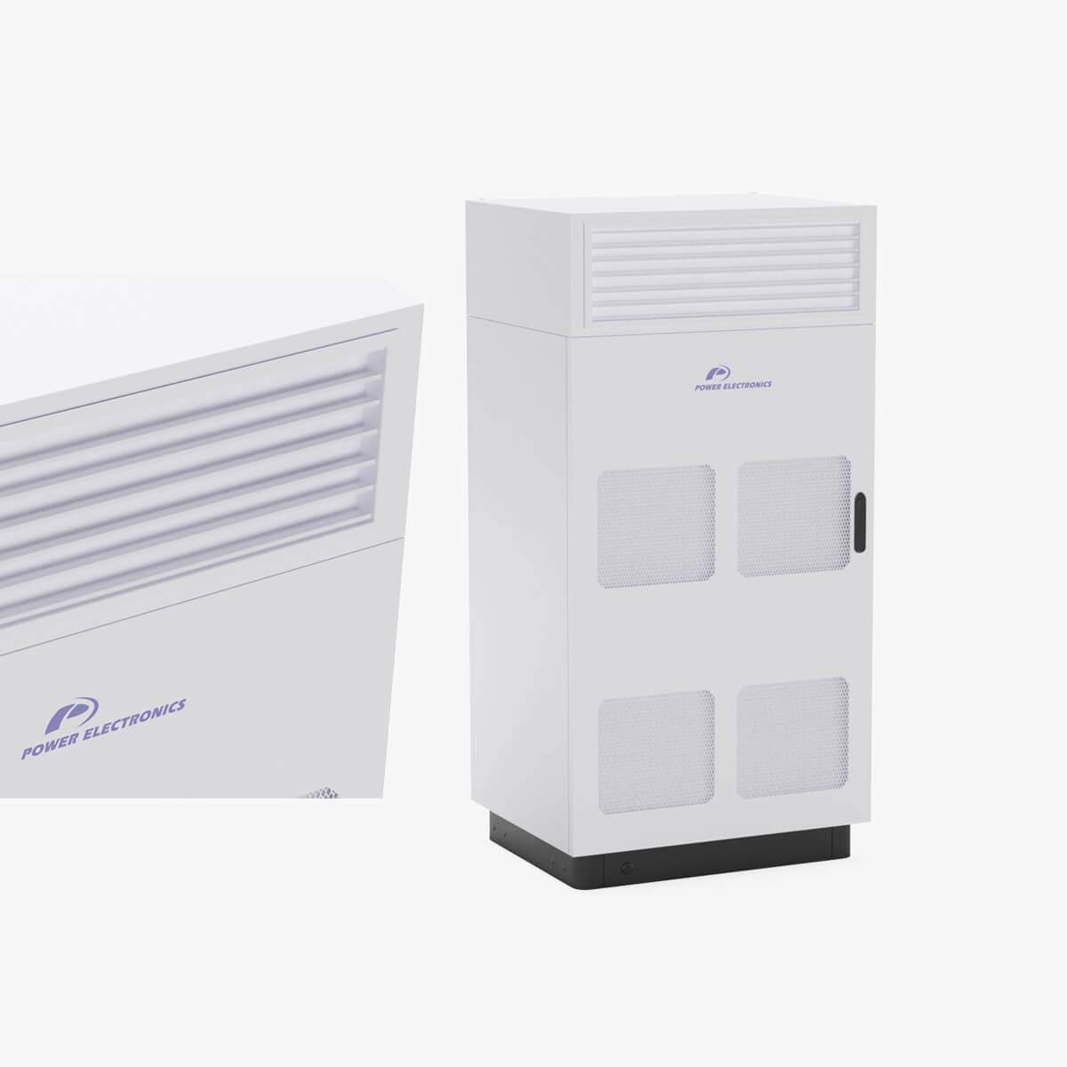 Power Electronics Nb 180 EV Dispenser Charging Station - 3D Model by 3dxin