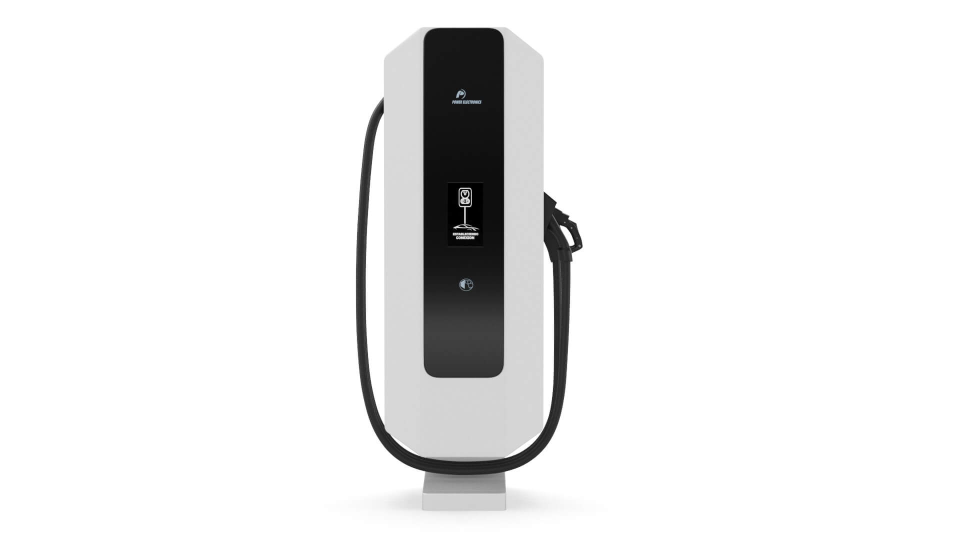 Power Electronics NB50 EV Charging Station - 3D Model by 3dxin