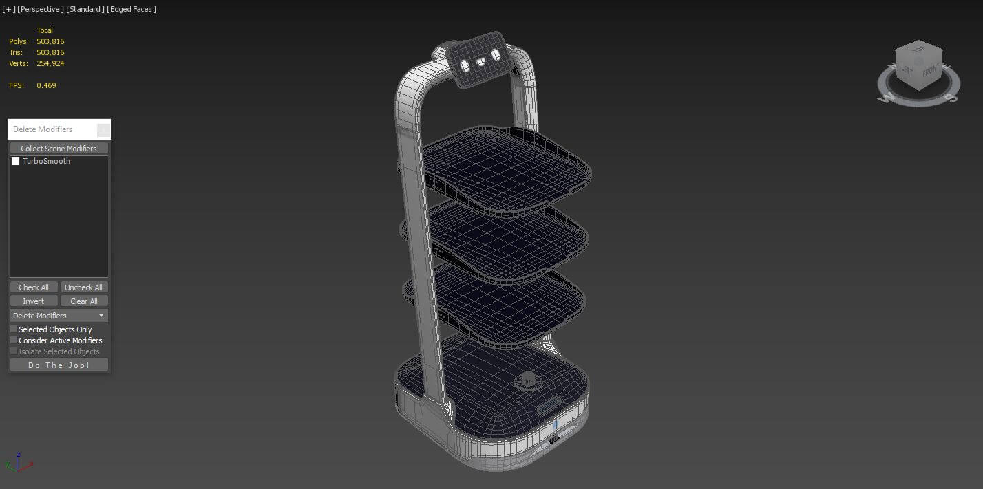 Pudu Swift Bot 2 Smart Universal Delivery Robot - 3D Model by 3dxin