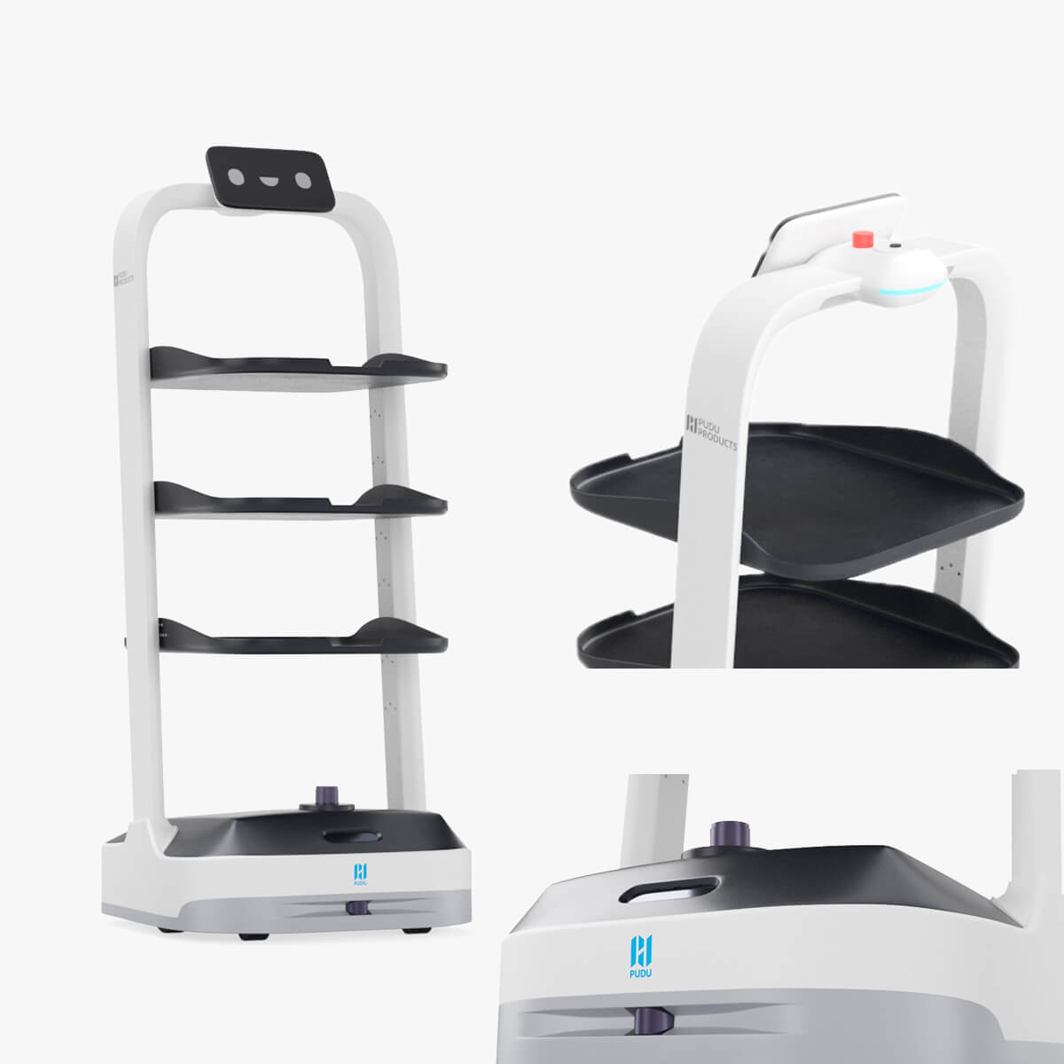 Pudu Swift Bot 2 Smart Universal Delivery Robot - 3D Model by 3dxin