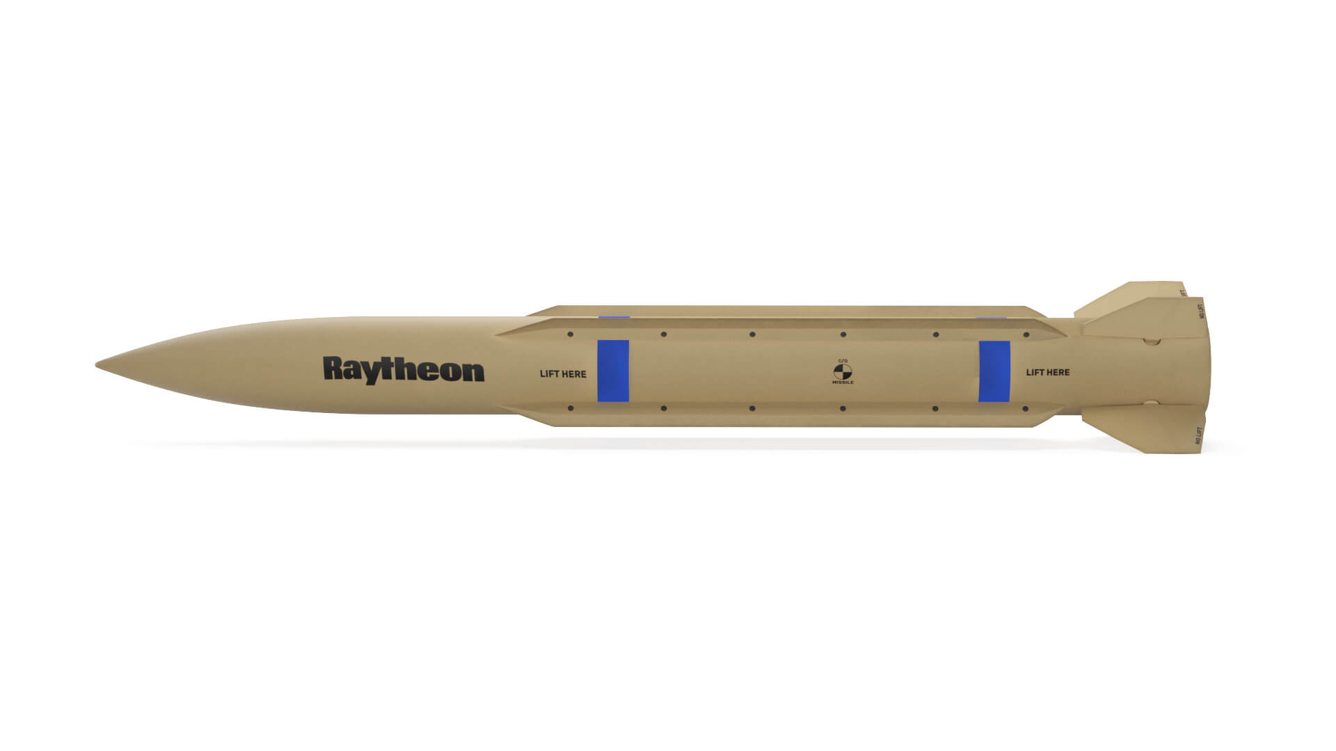 Raytheon Peregrine Amraam Missile - 3D Model by 3dxin